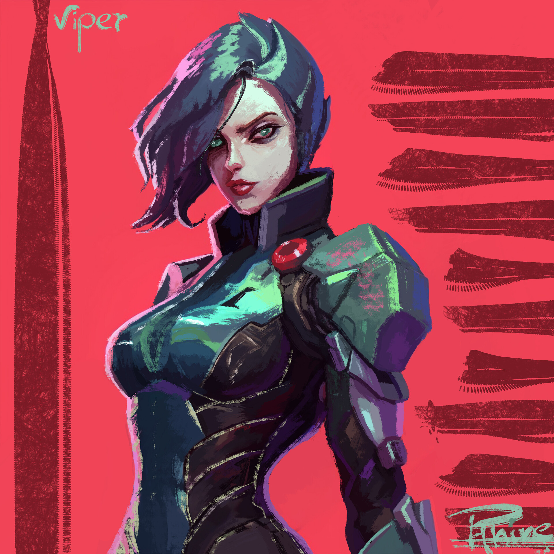 ArtStation - game fanart by elaines finest art