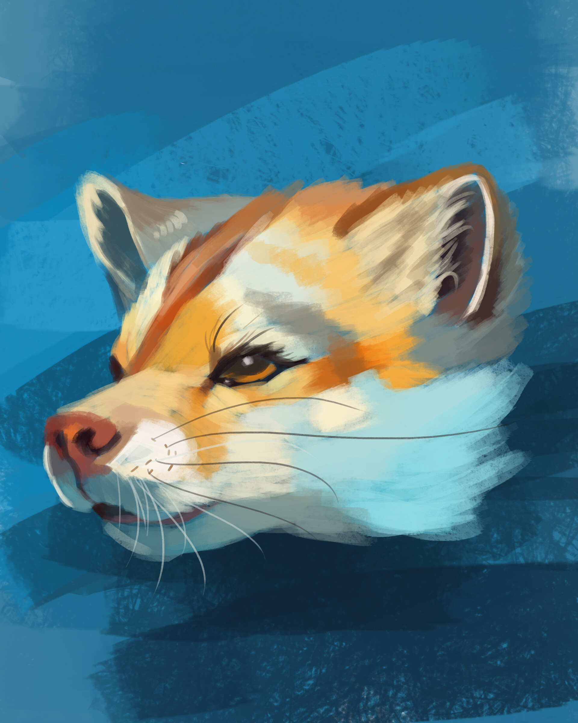 ArtStation - a rough strokes rapid sketch