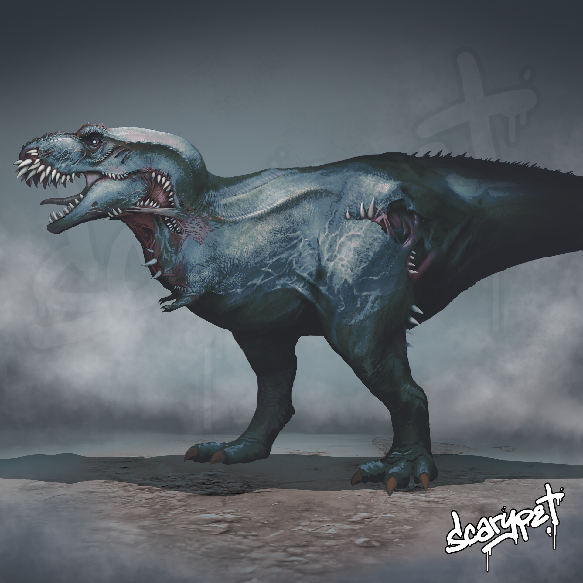 ArtStation - Weird T-rex