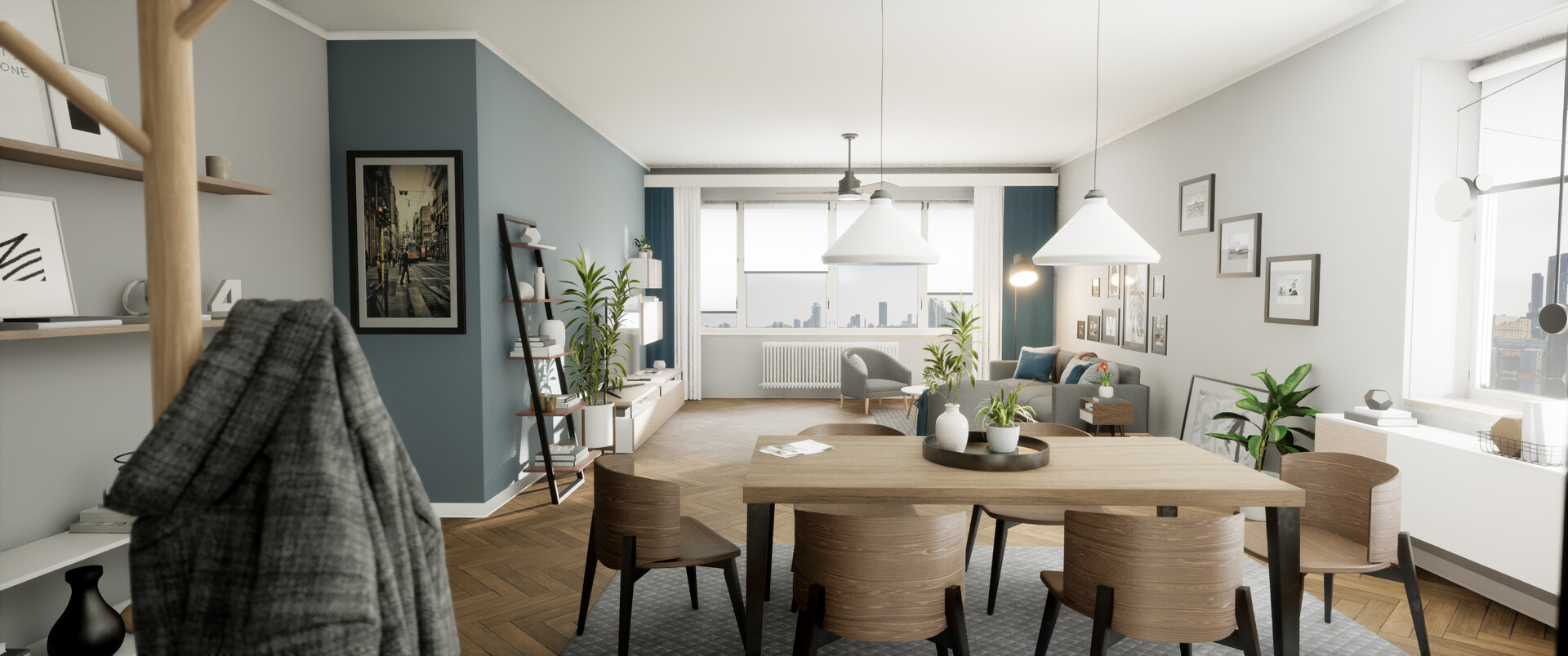 ArtStation - Lighting Archviz scene