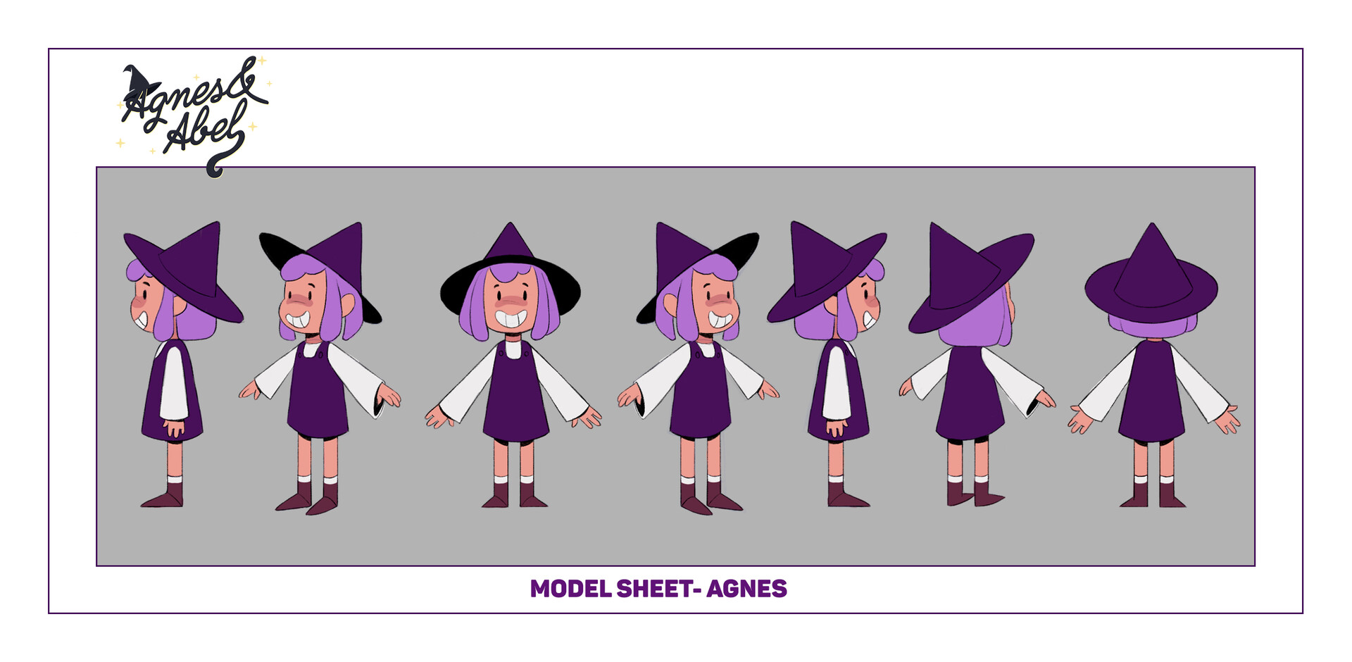 ArtStation - Agnes & Abel (2021): Agnes Model Sheet