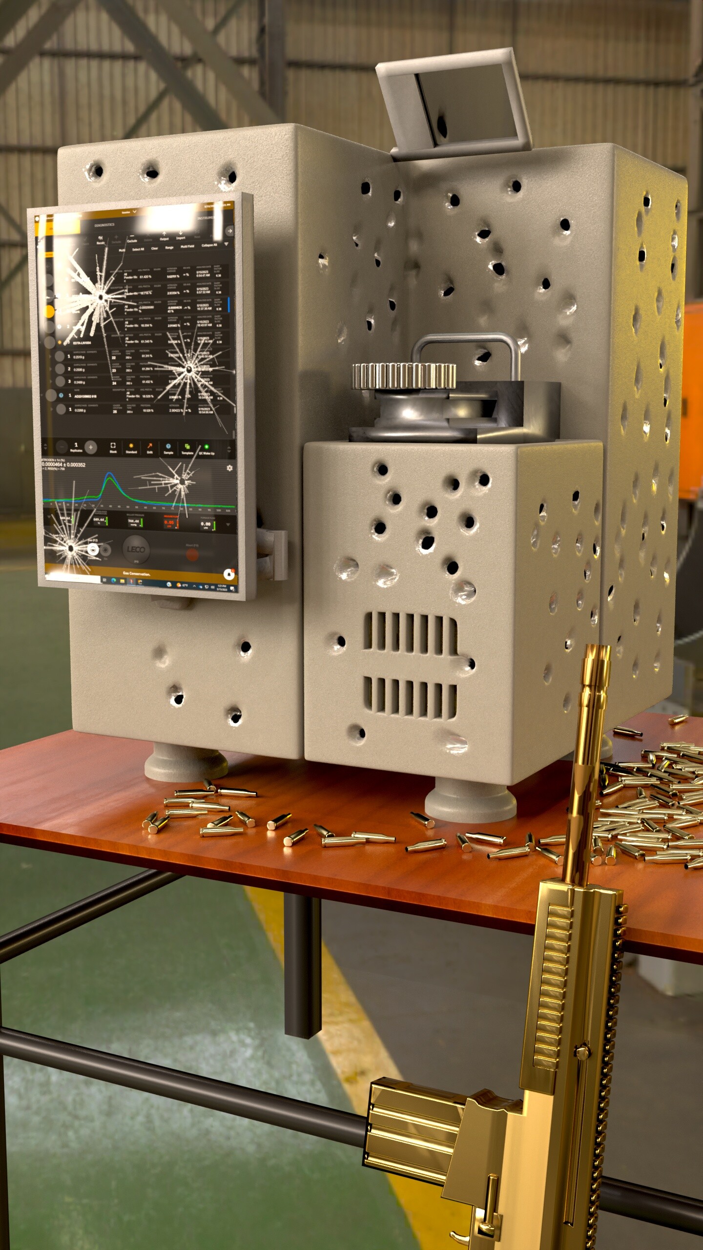 Bryan Marver - LECO protein analyzer