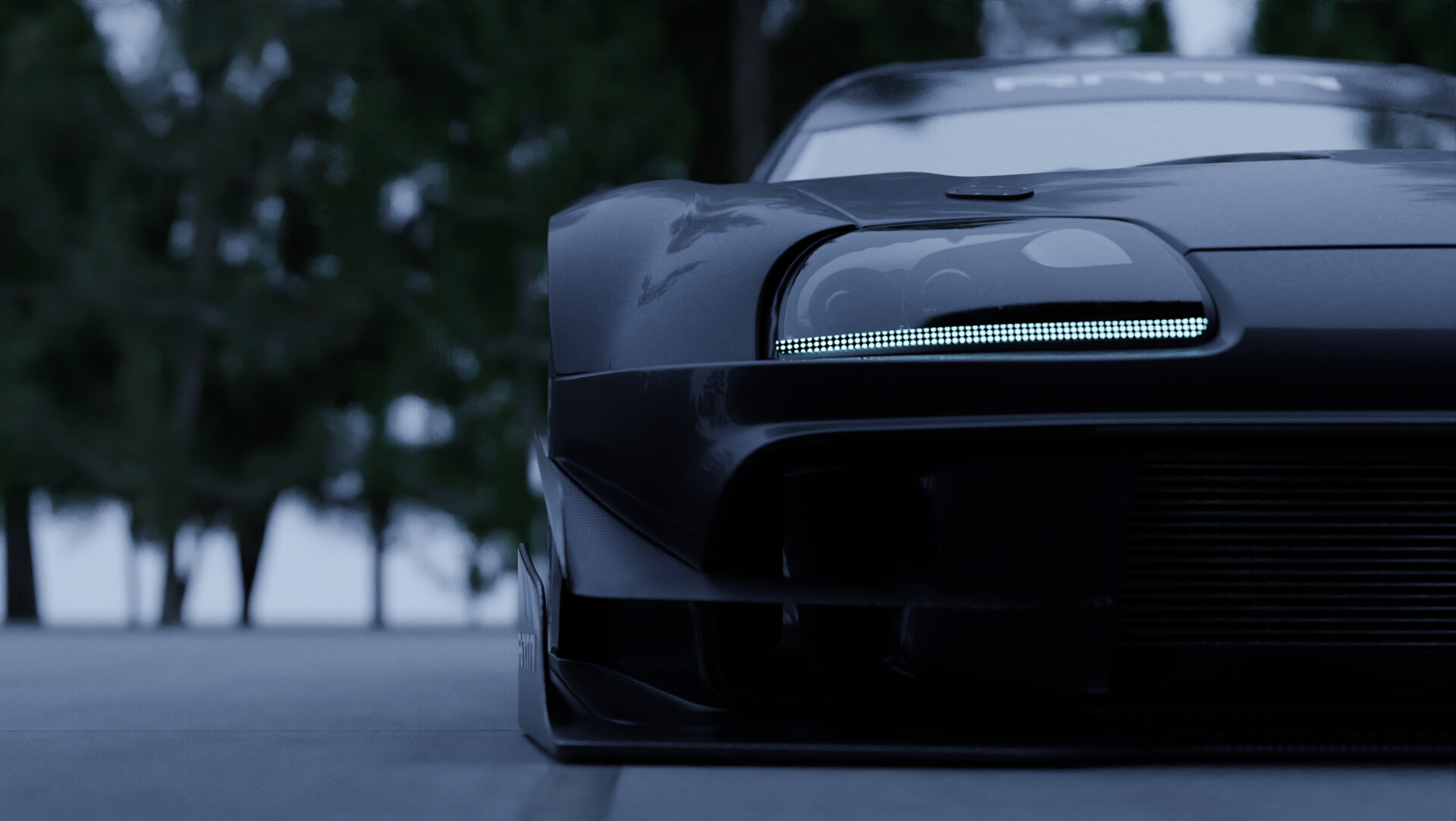 Rention - Toyota Supra MK4 Heavy Modified | Blender CGI Animation