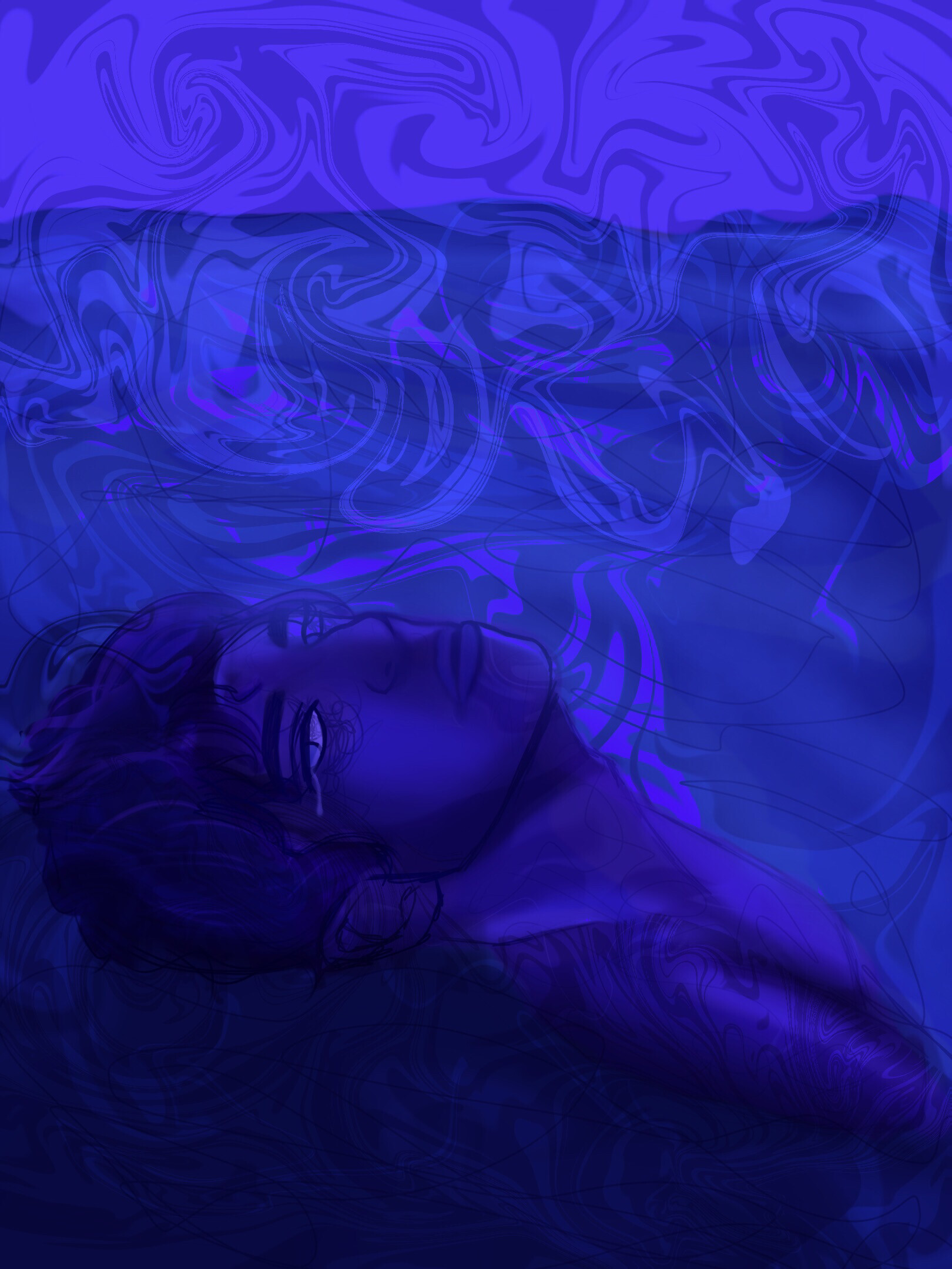 ArtStation - Drowning in sorrow