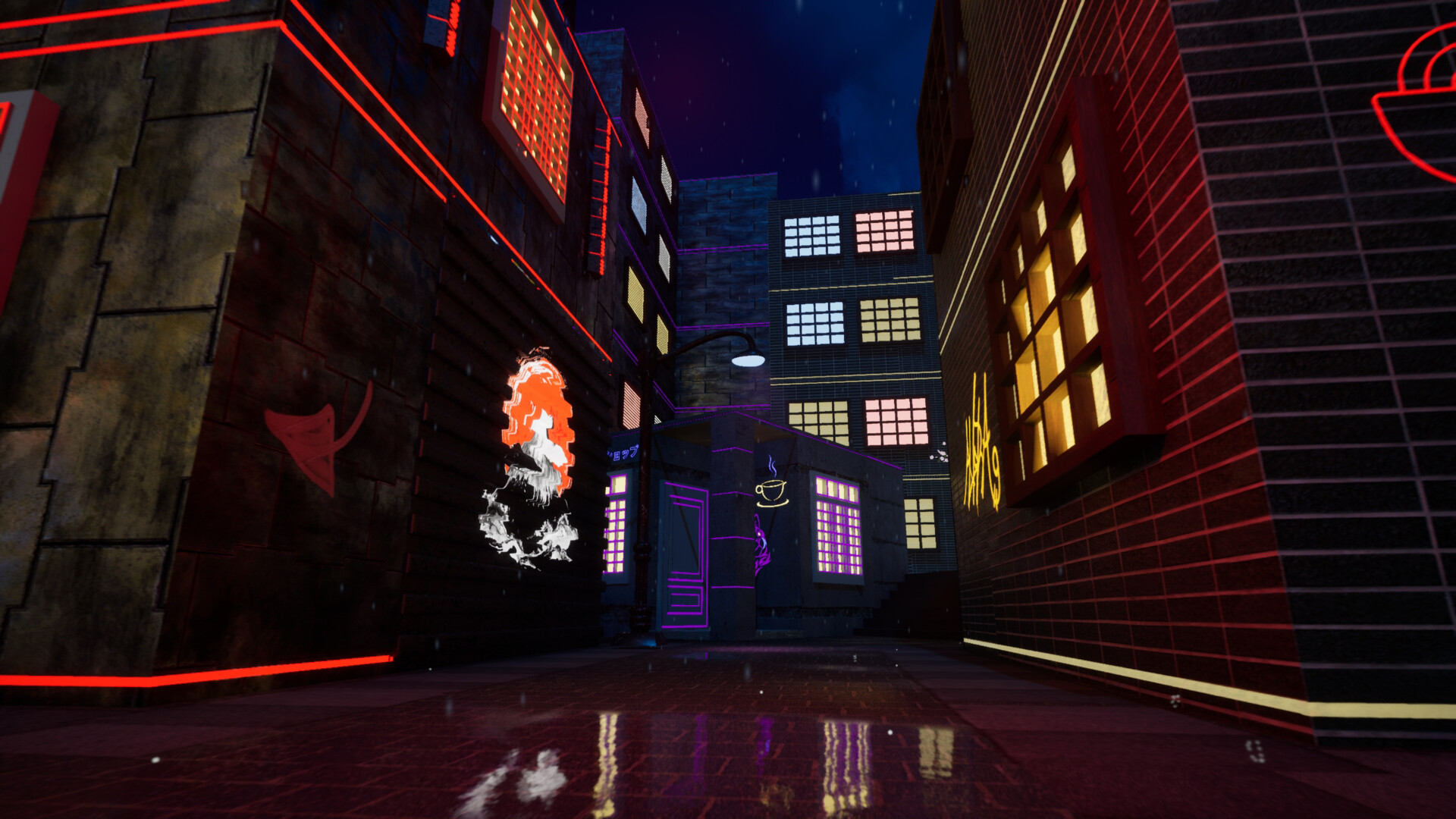 ArtStation - Tokyo Neon - Video Game Environment UE5 Demo Reel