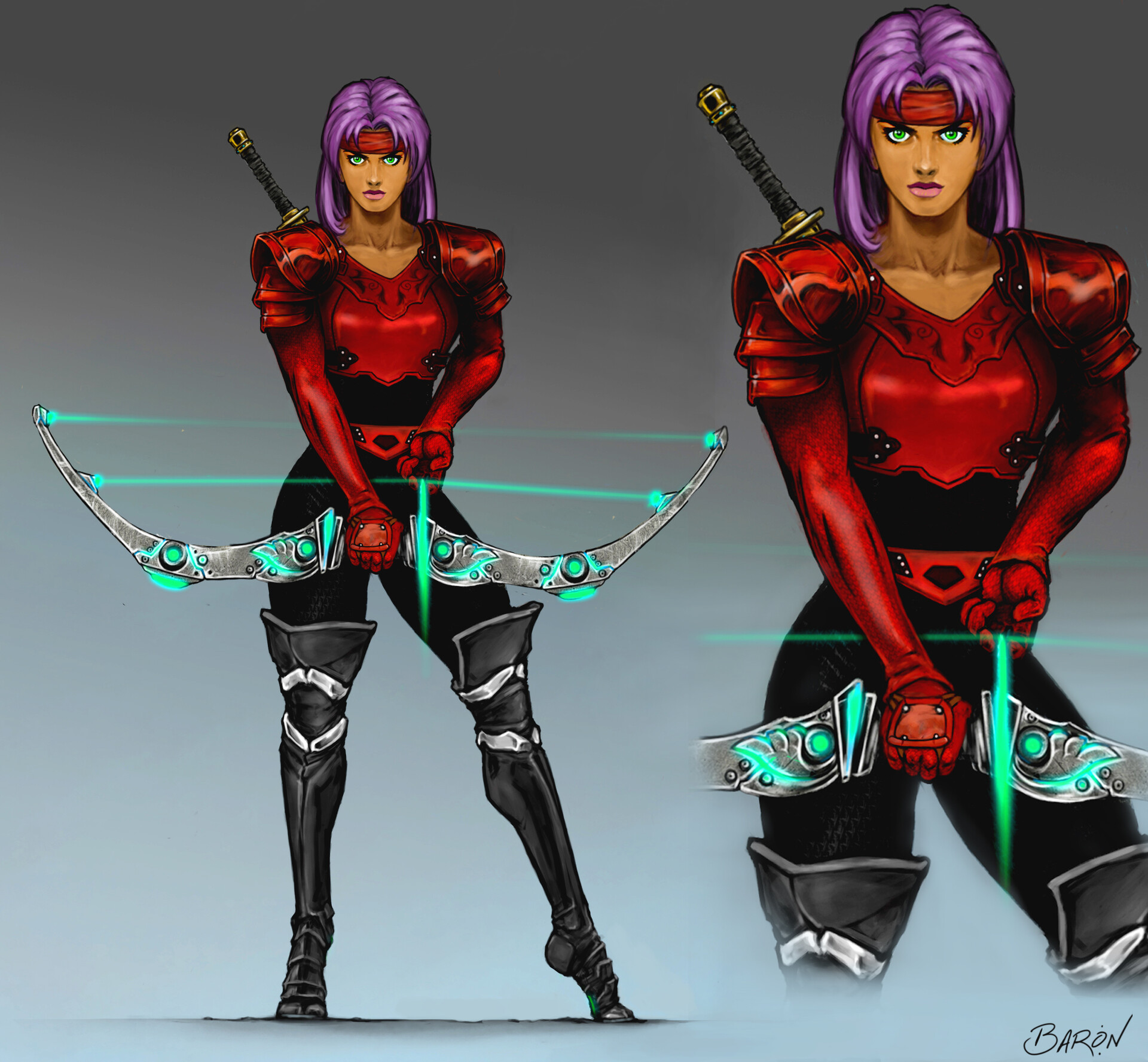 ArtStation - Sista Samurai