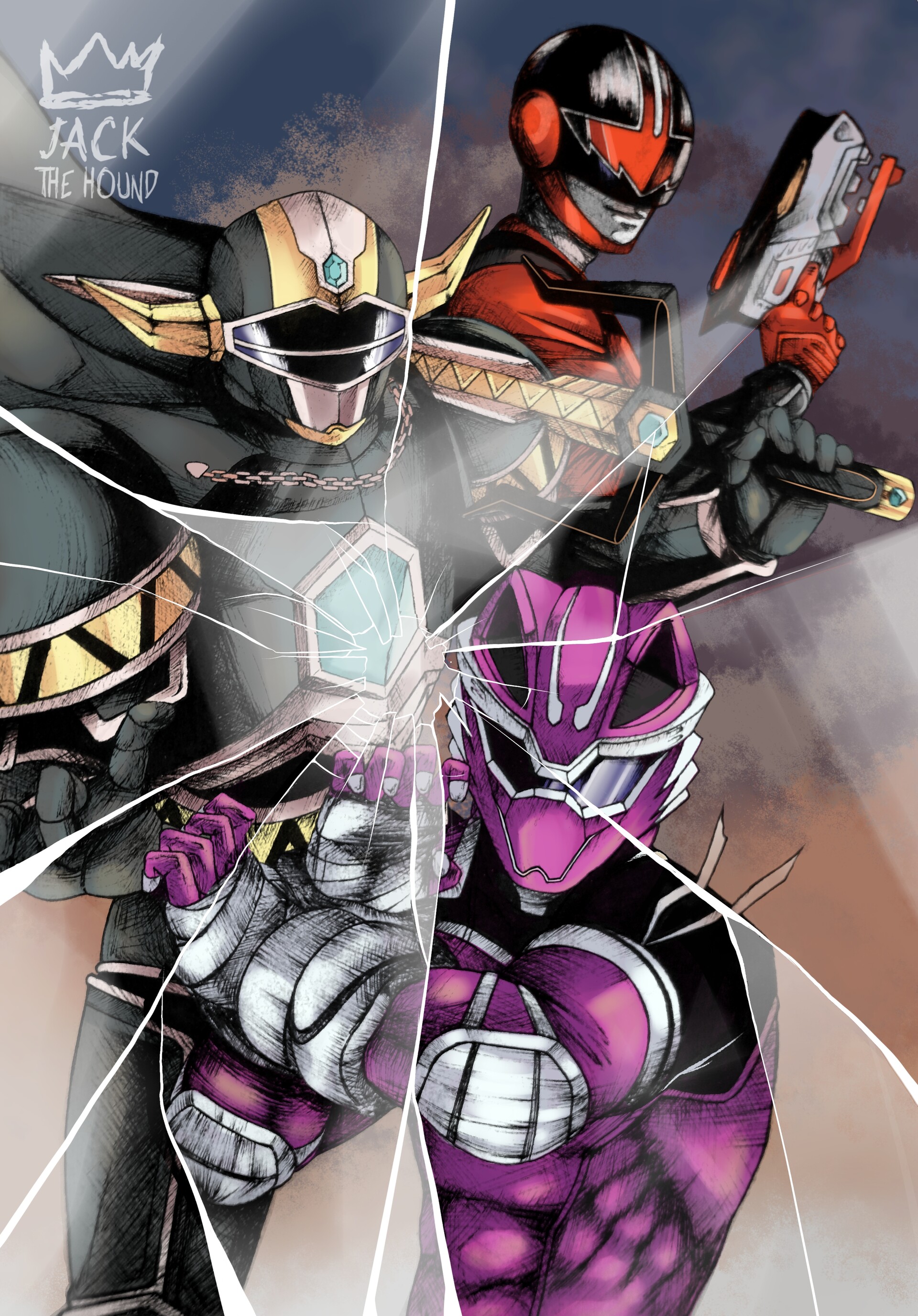 ArtStation - Power Rangers Once And Always