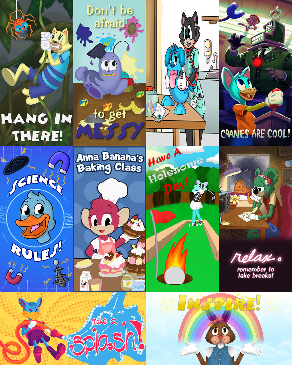 Erica Miller - Toontown: Corporate Clash: Toontown Schoolhouse (Classroom)