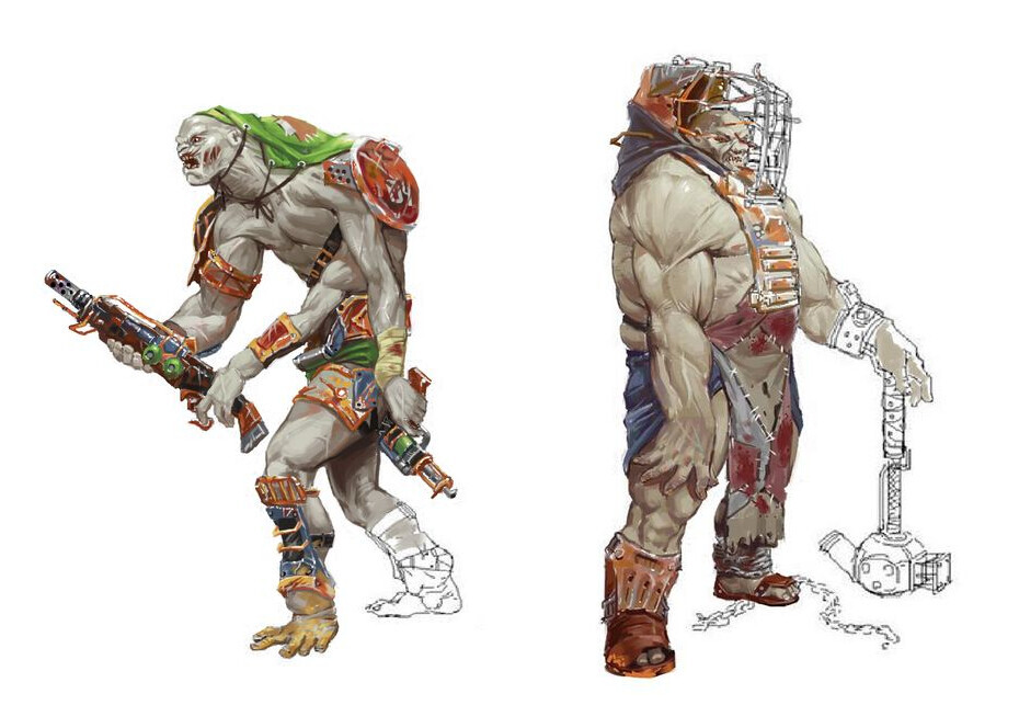 Maung Thuta - Character Sketches