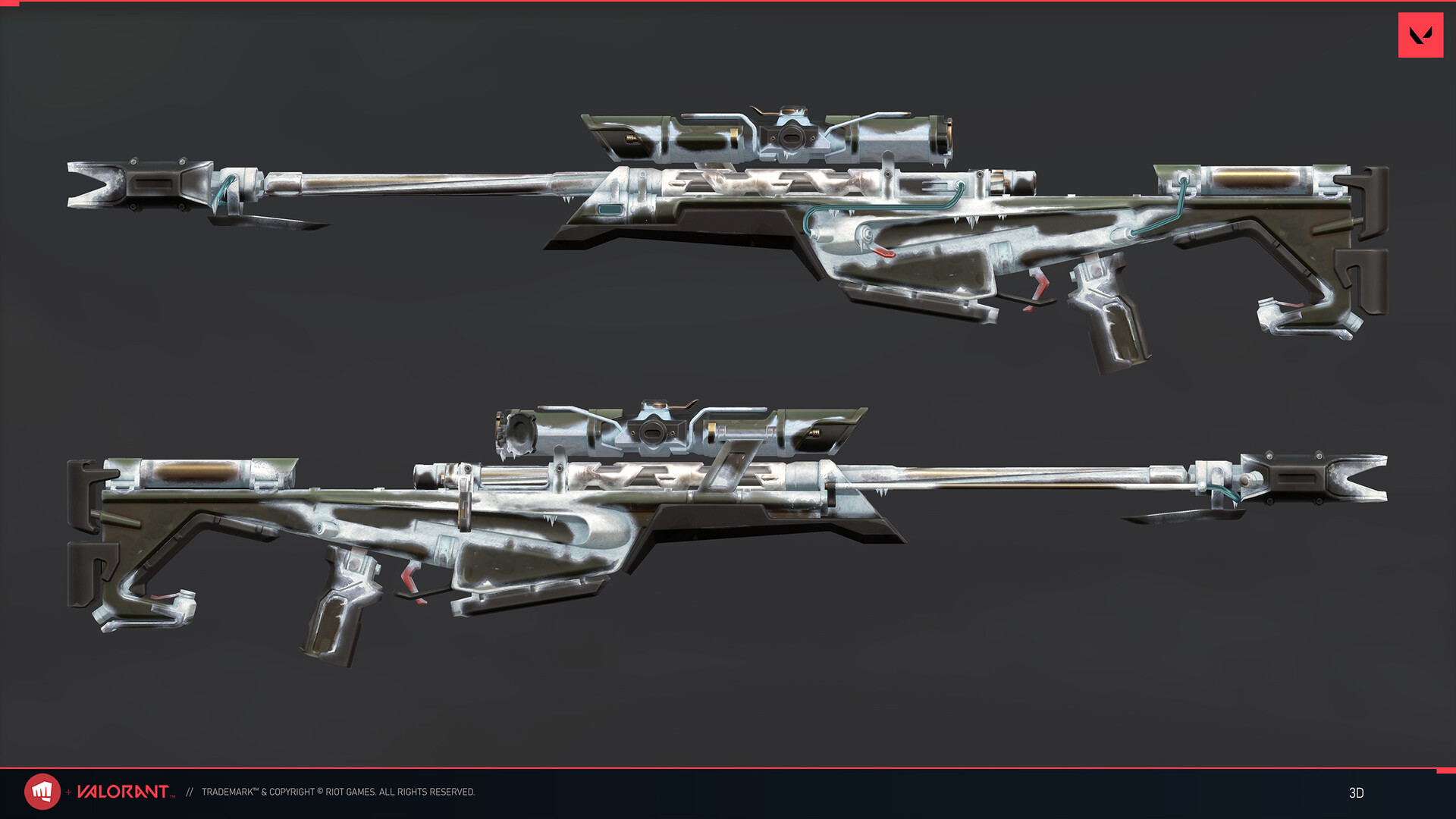 Kudos Productions - Valorant Cryostasis Skin