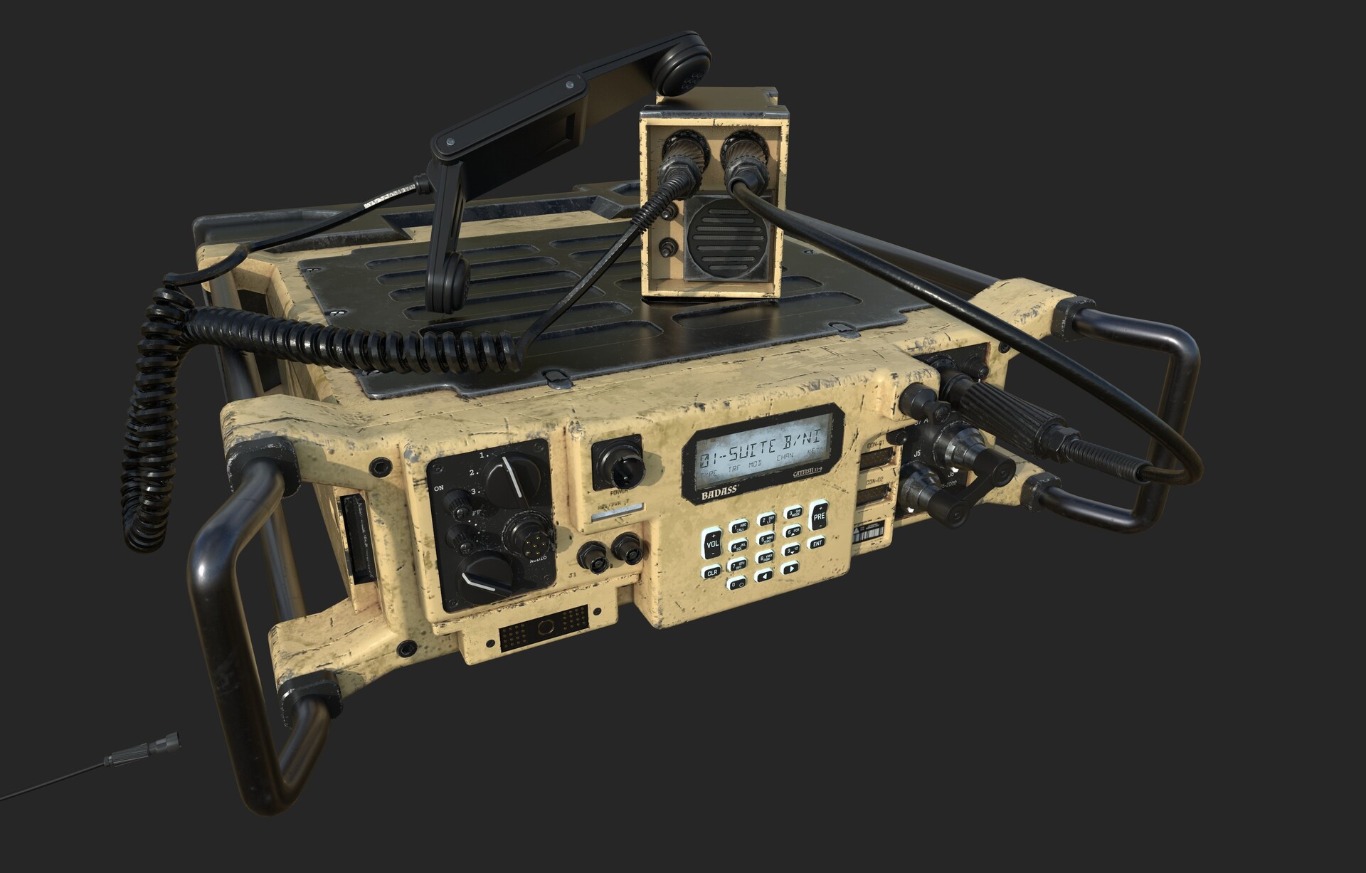 ArtStation - Call Of Duty Military_Radio