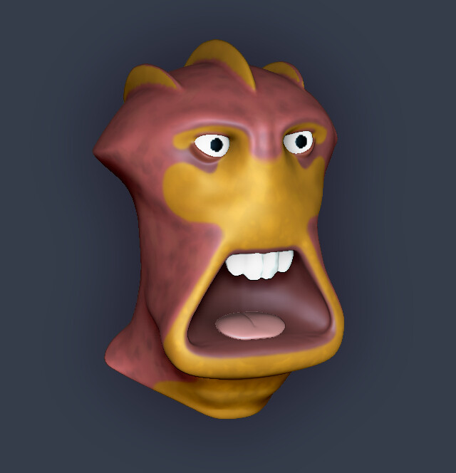 ArtStation - Alien Bust Sculpt