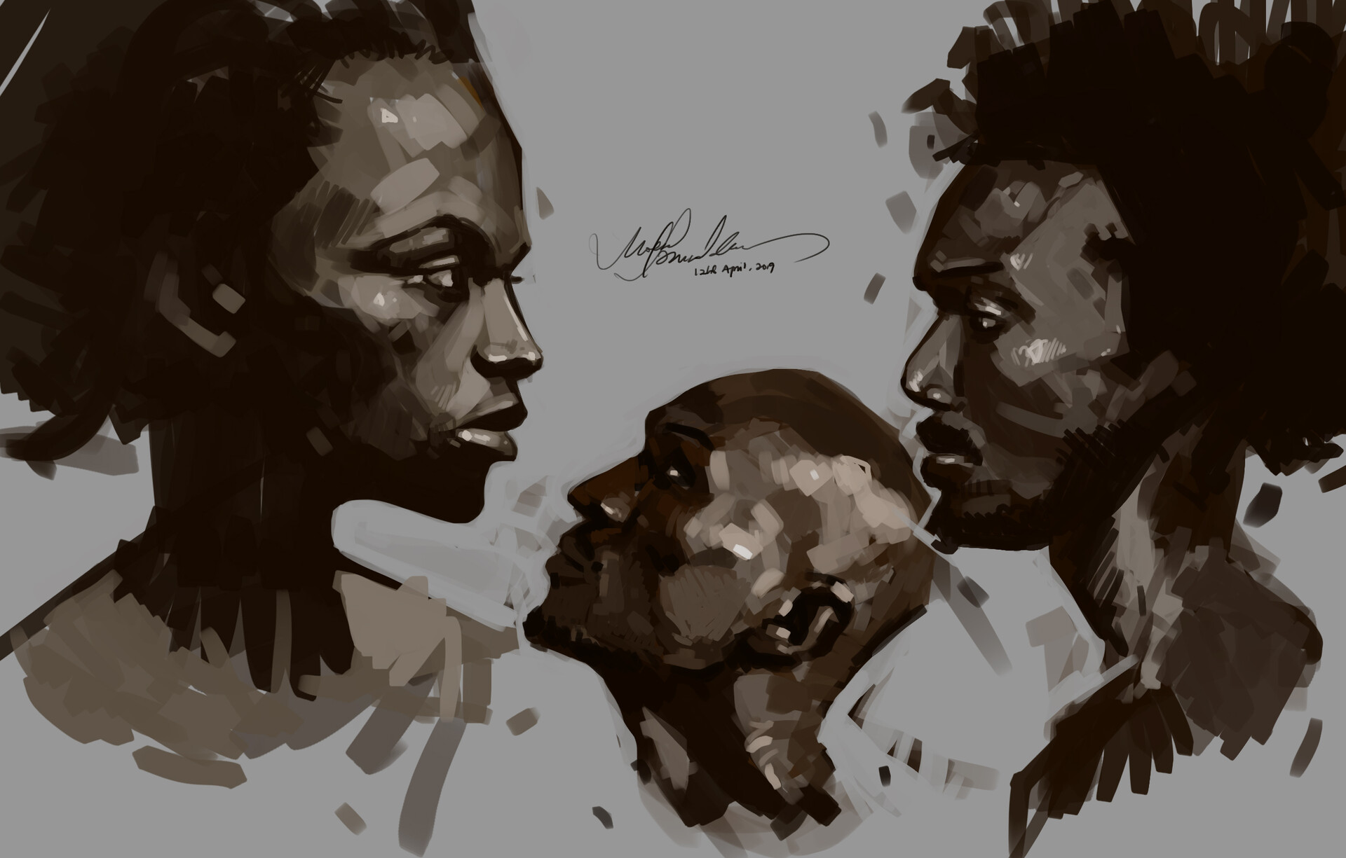 ArtStation - faces-study