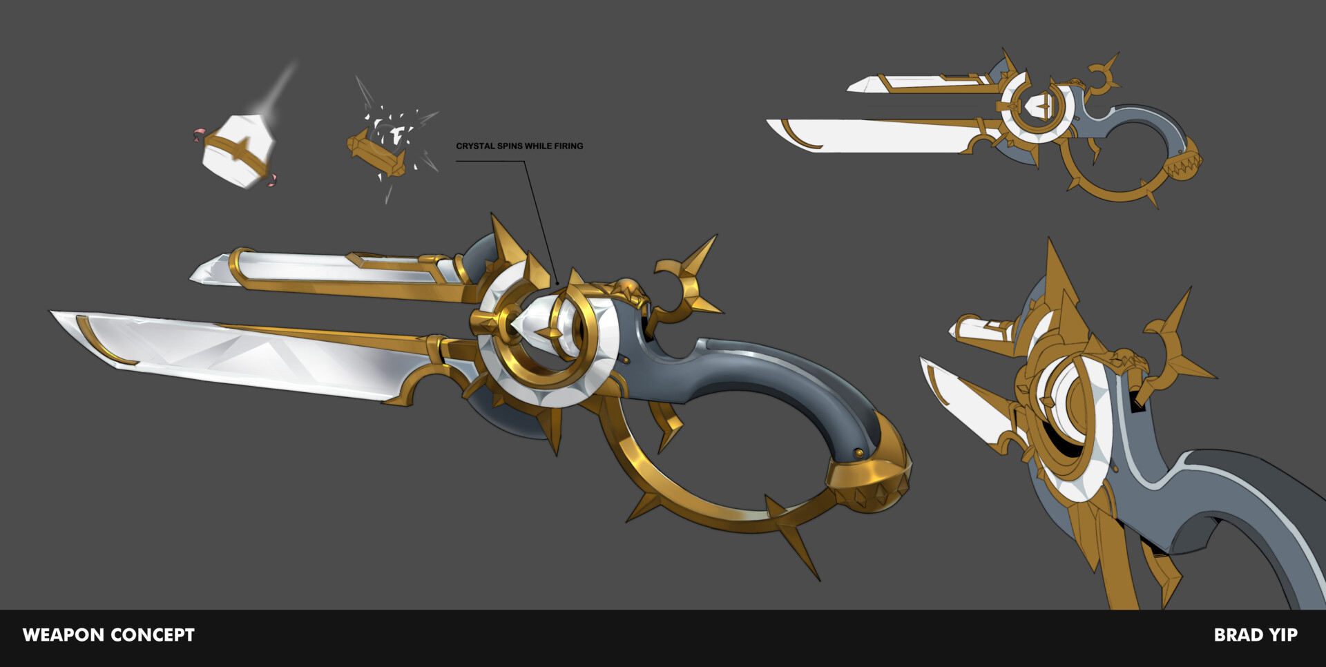 Brad Yip - Warrior of Light concept