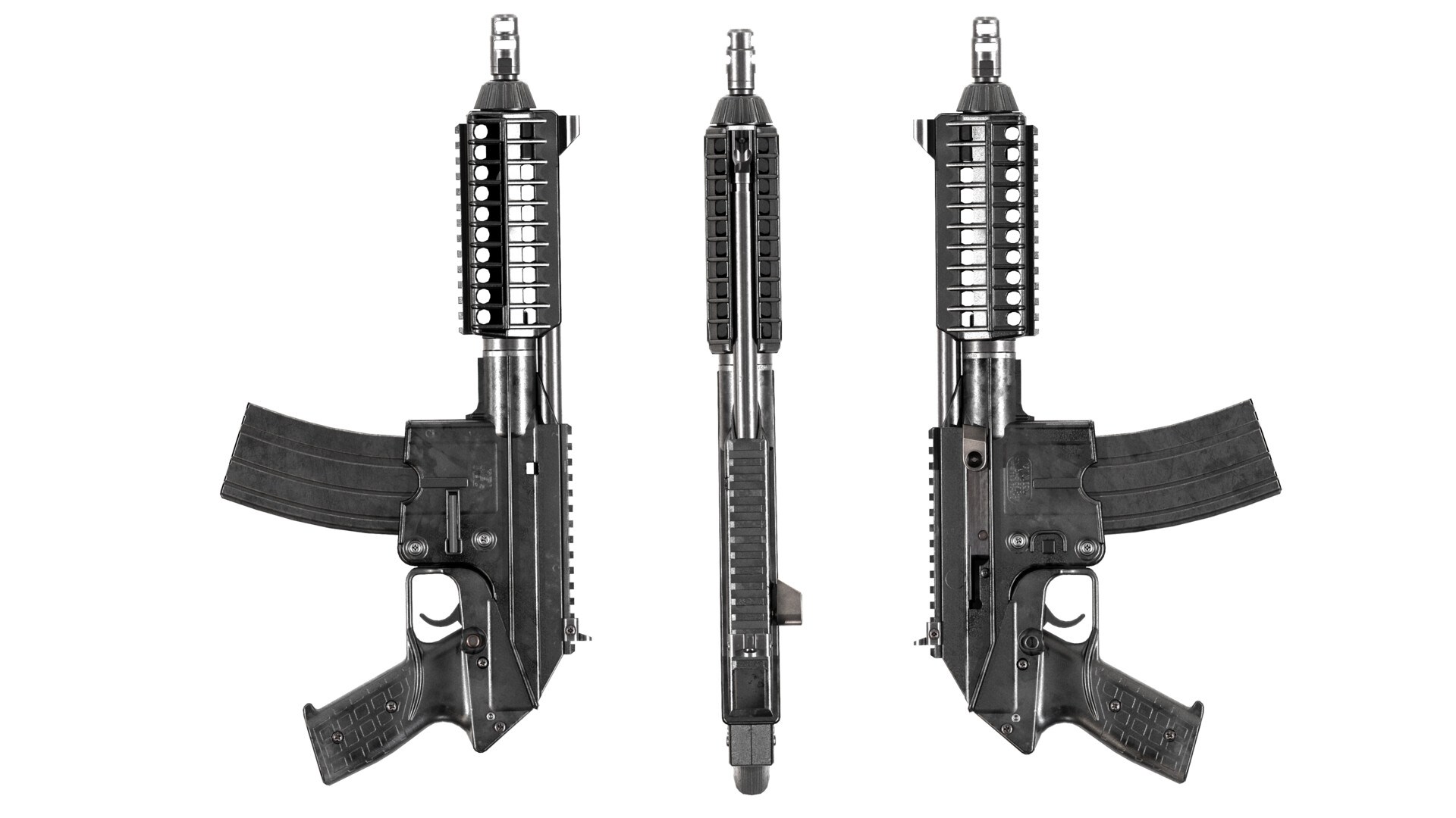 ArtStation - Kel-Tec PLR-16 Semi-automatic pistol. Challenge - Get in ...