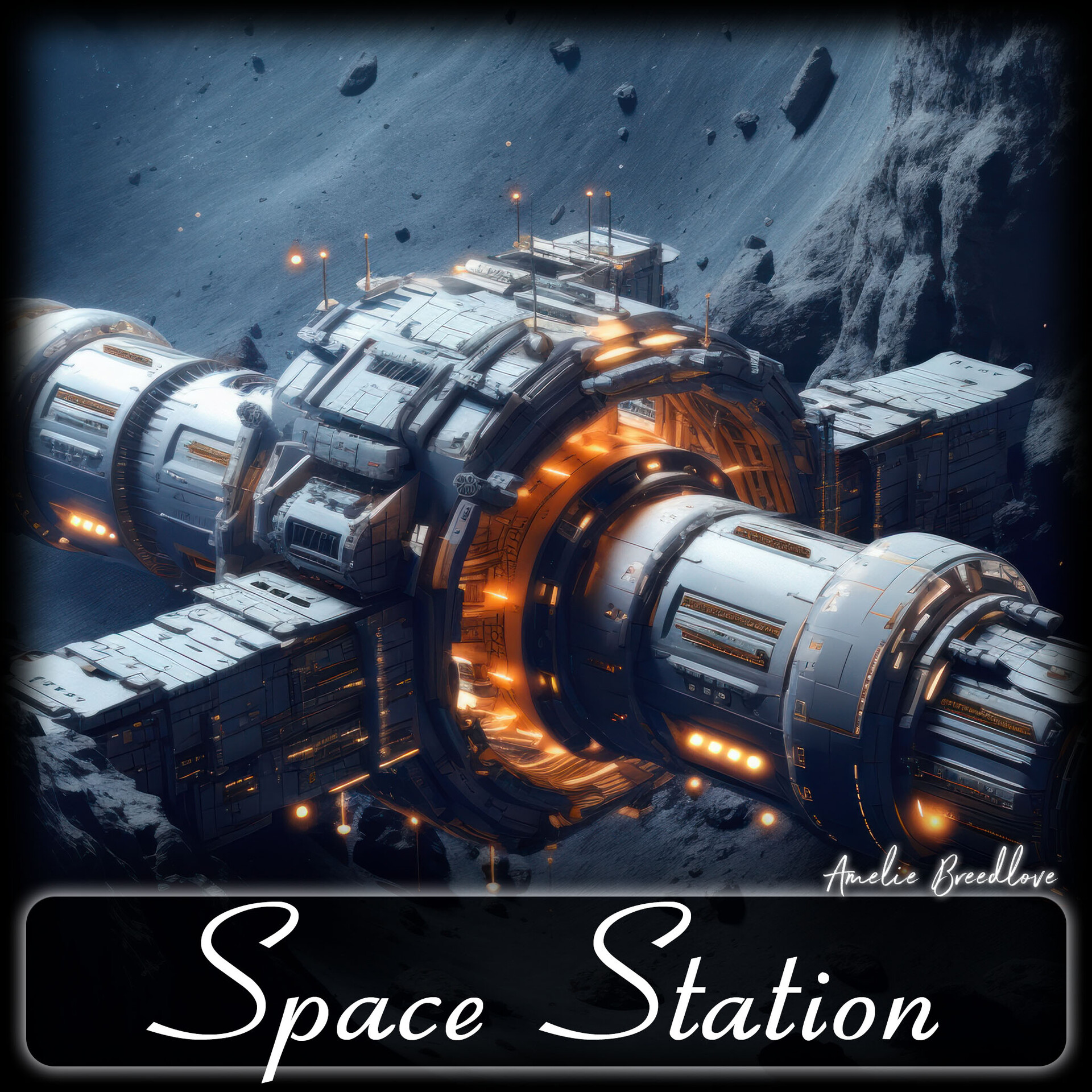 ArtStation - 210 Environment Concept - Space Station Reference Pack ...