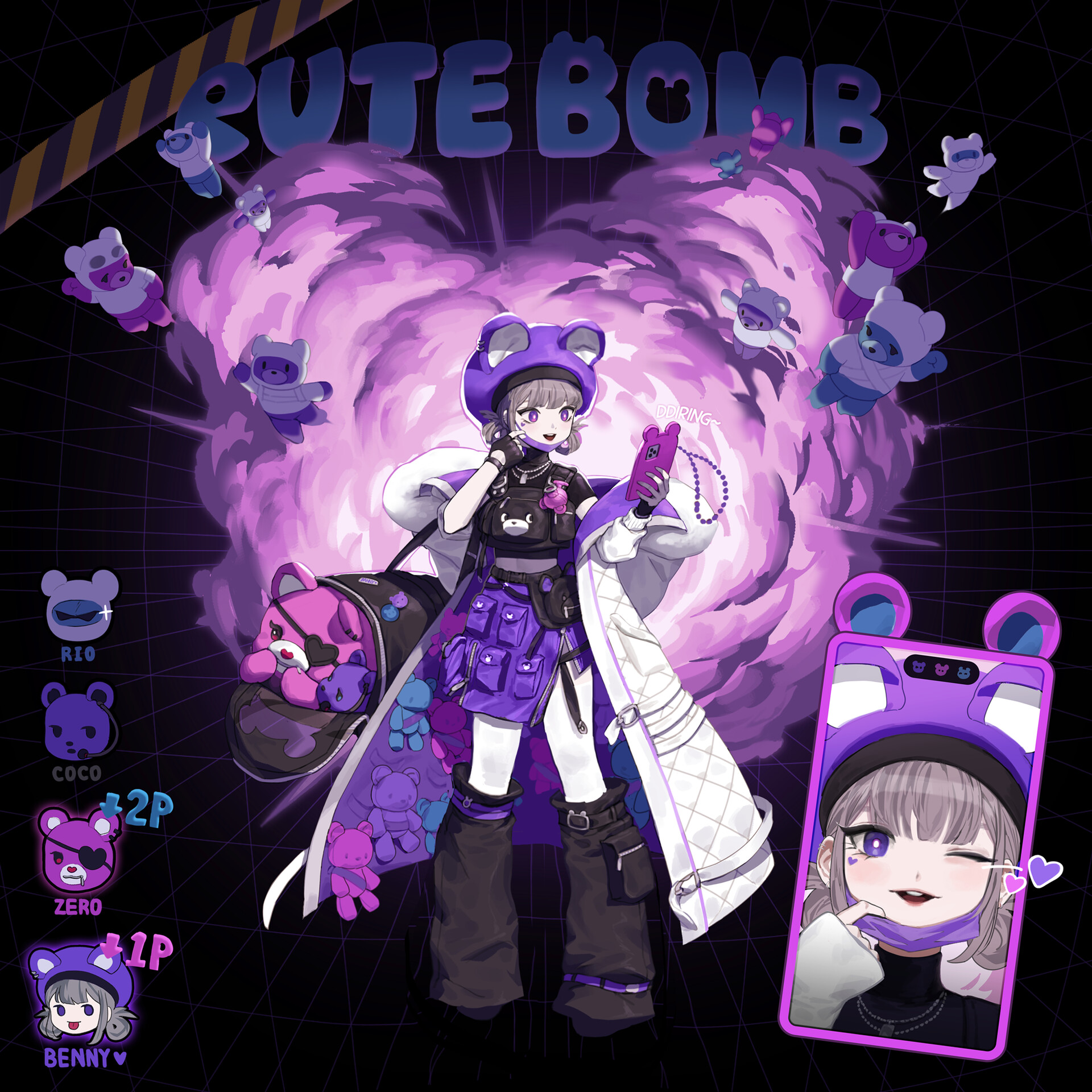 ArtStation - Cute Bomb!