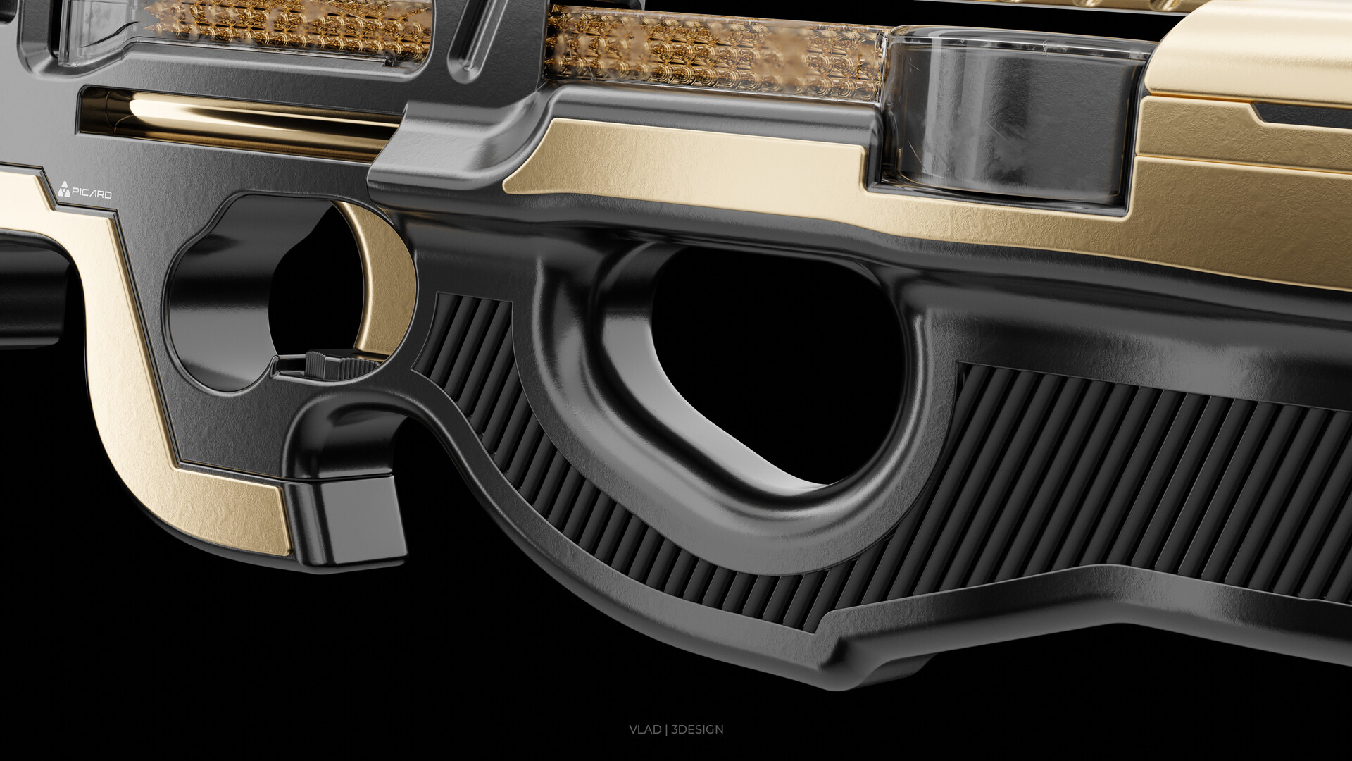 Vlad | 3D Artworks - P90 - Modified Concept