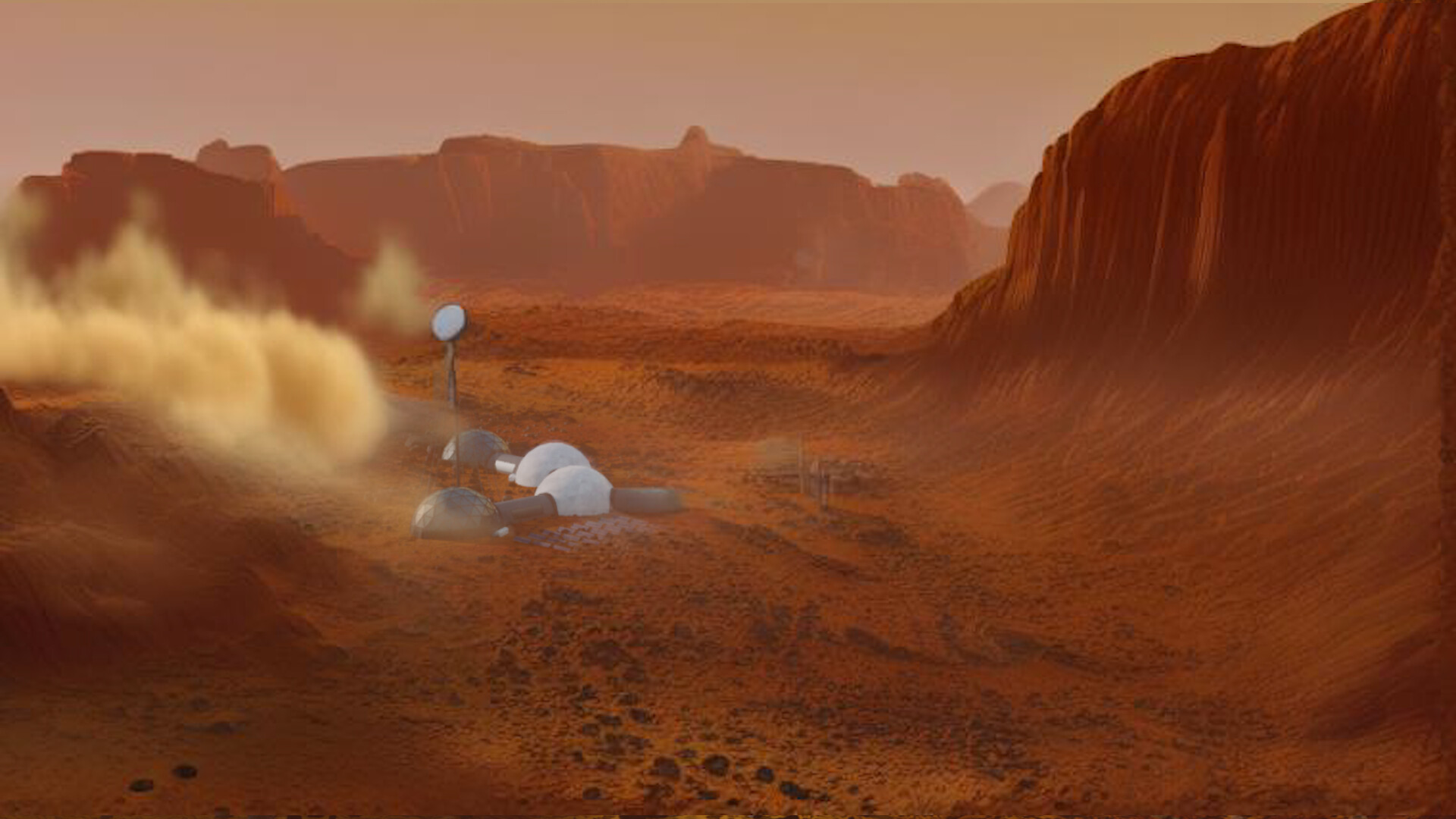 ArtStation - Martian scene made with mix of 3D and AI
