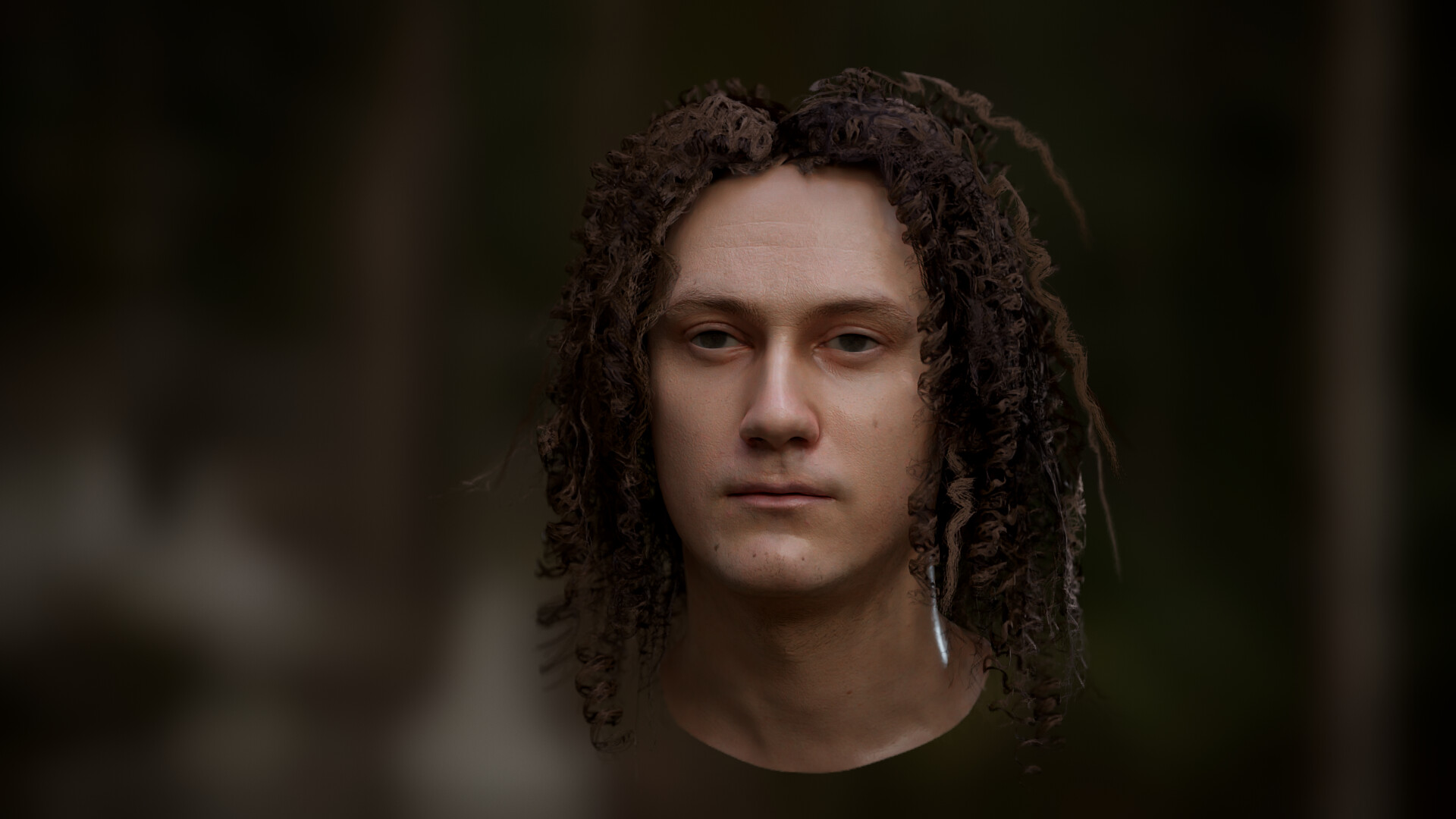 ArtStation - Self Portrait (With 3D Scan) (Wip)