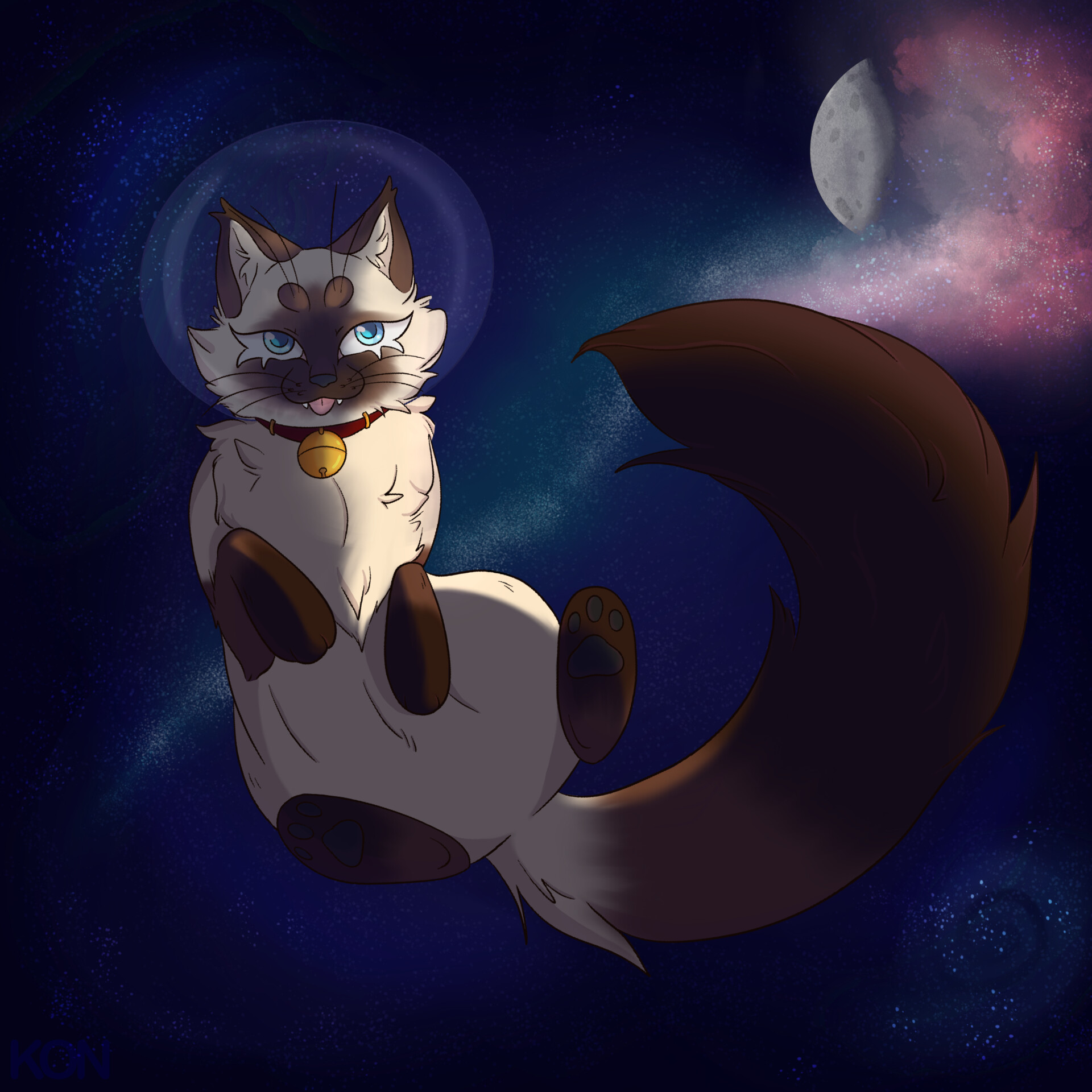 ArtStation - Space Siamese