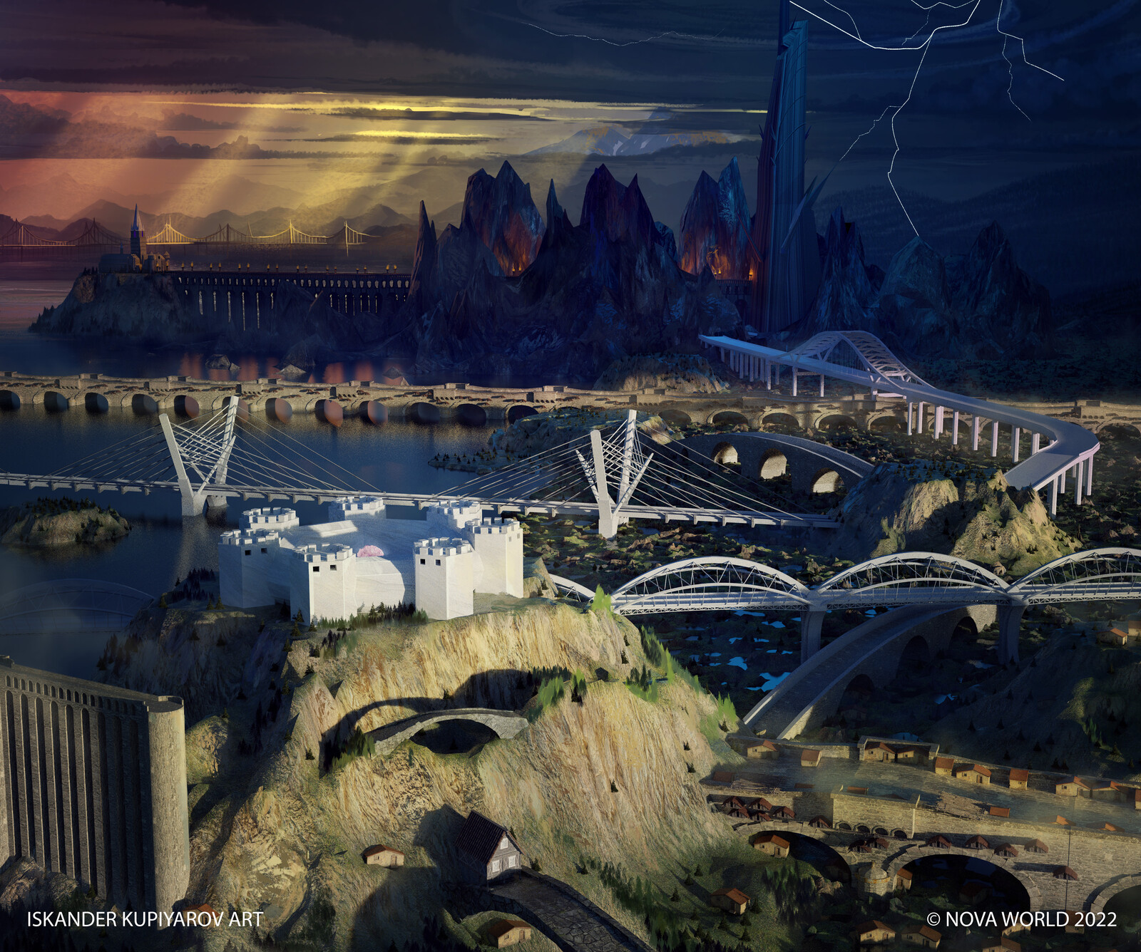 Iskander Kupiyarov - ZOAK Concept Art for INFINIT