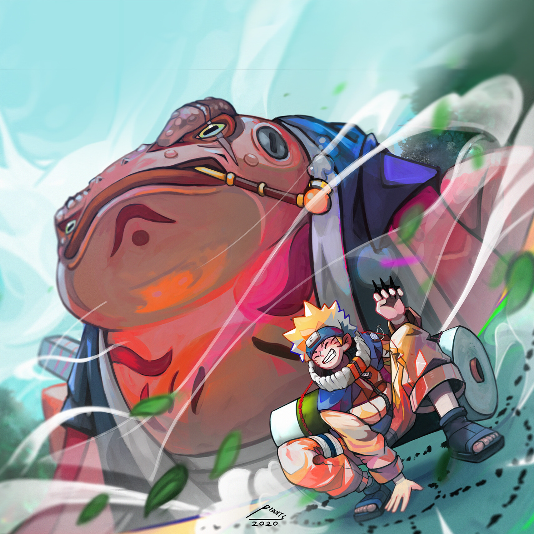 ArtStation - 009 - summoning jutsu / naruto