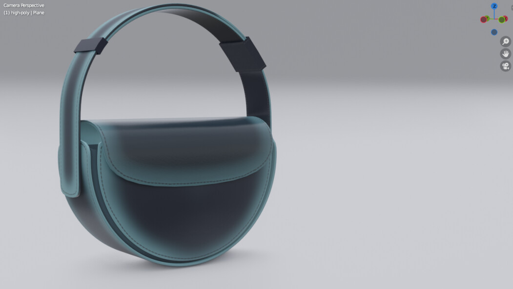 ArtStation - Bag cyan luxury roblox
