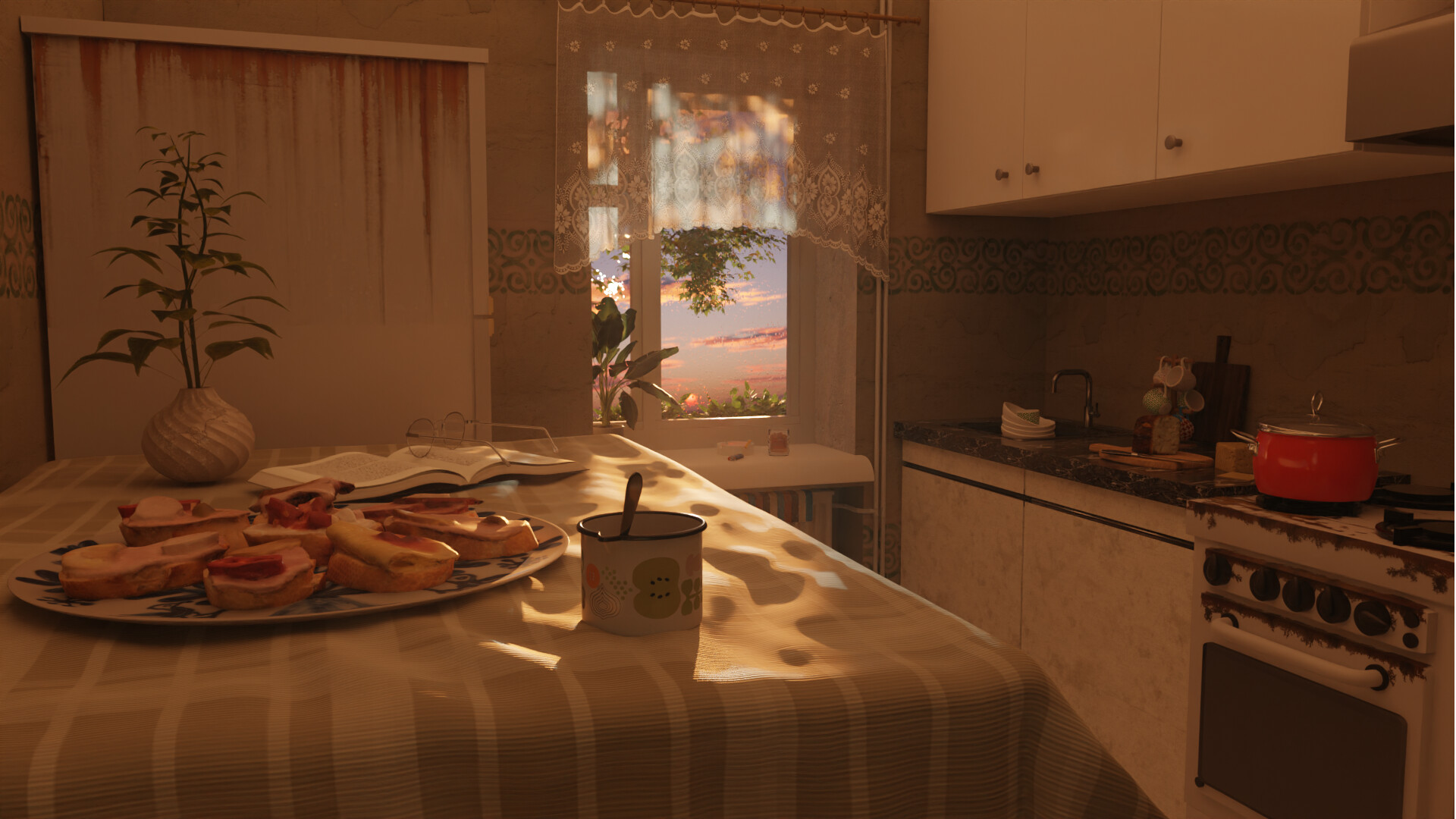 ArtStation - Old kitchen