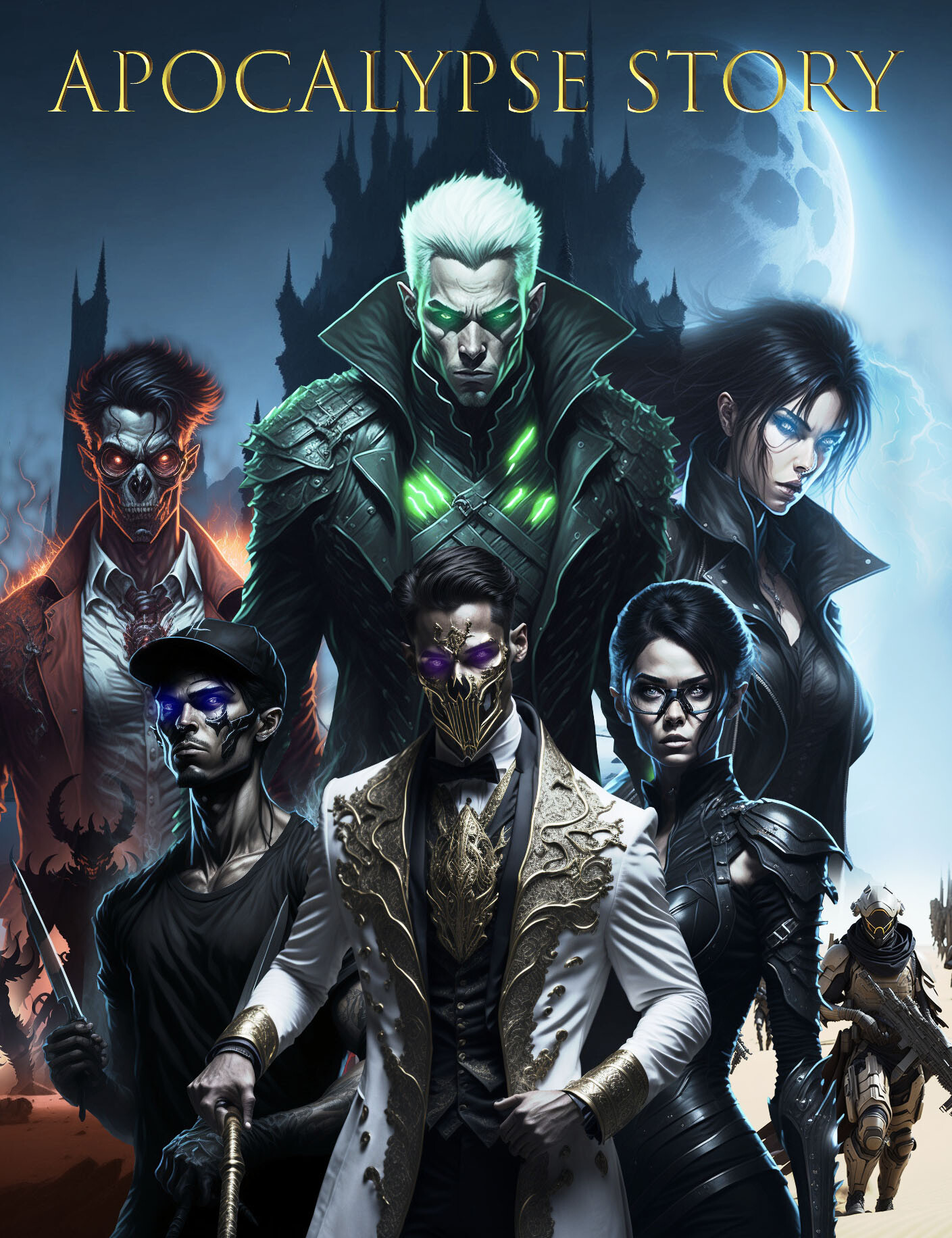 ArtStation - apocalypse story 1.1