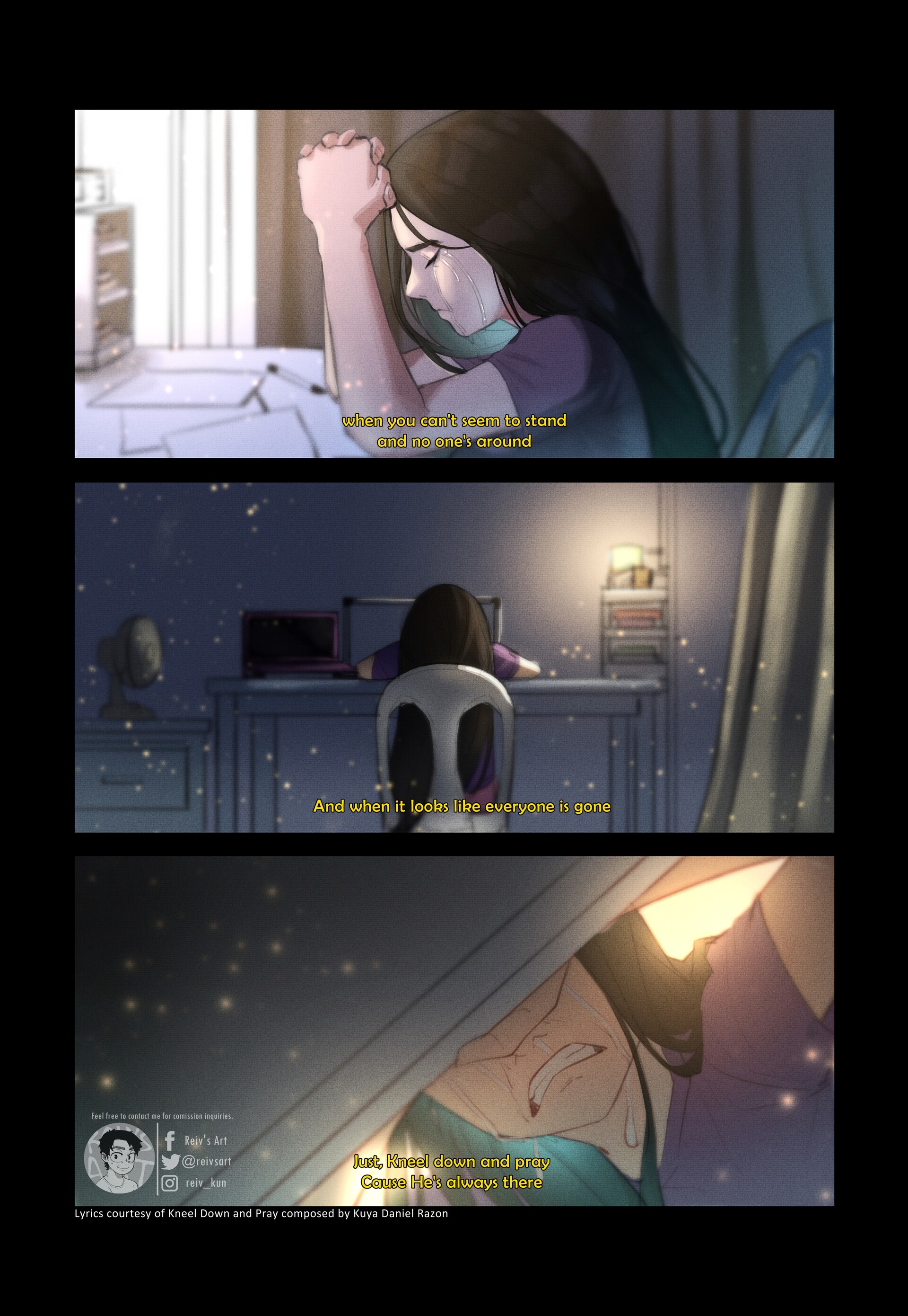 ArtStation - Kneel down and pray