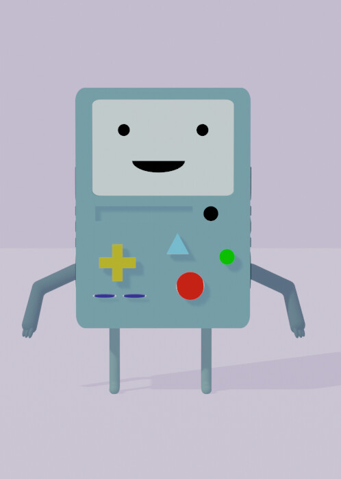 ArtStation - BMO-Basic modeling