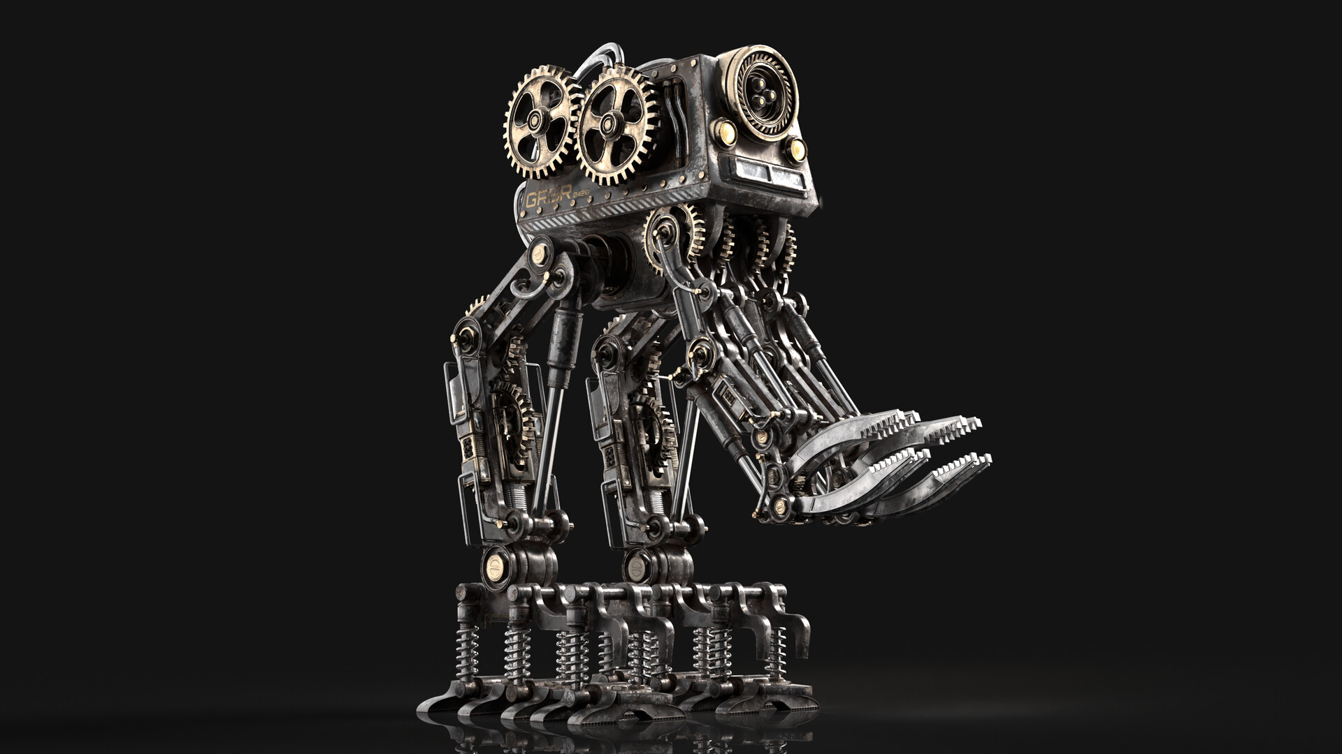 ArtStation - Grabber | Mechanical Robot