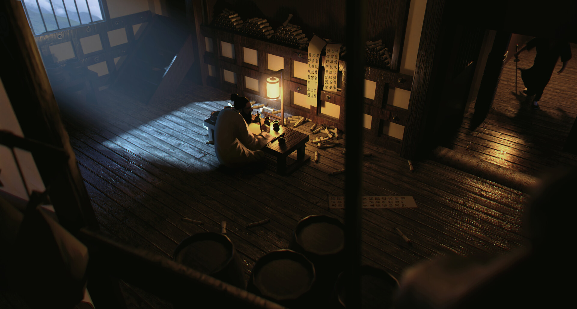 ArtStation - The Scroll Keeper - Frame 3