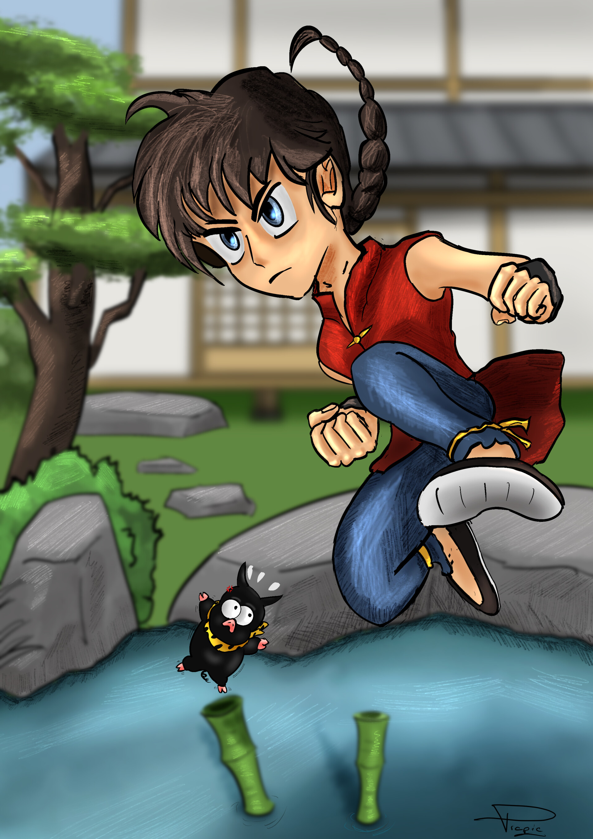 ArtStation - Ranma 1/2