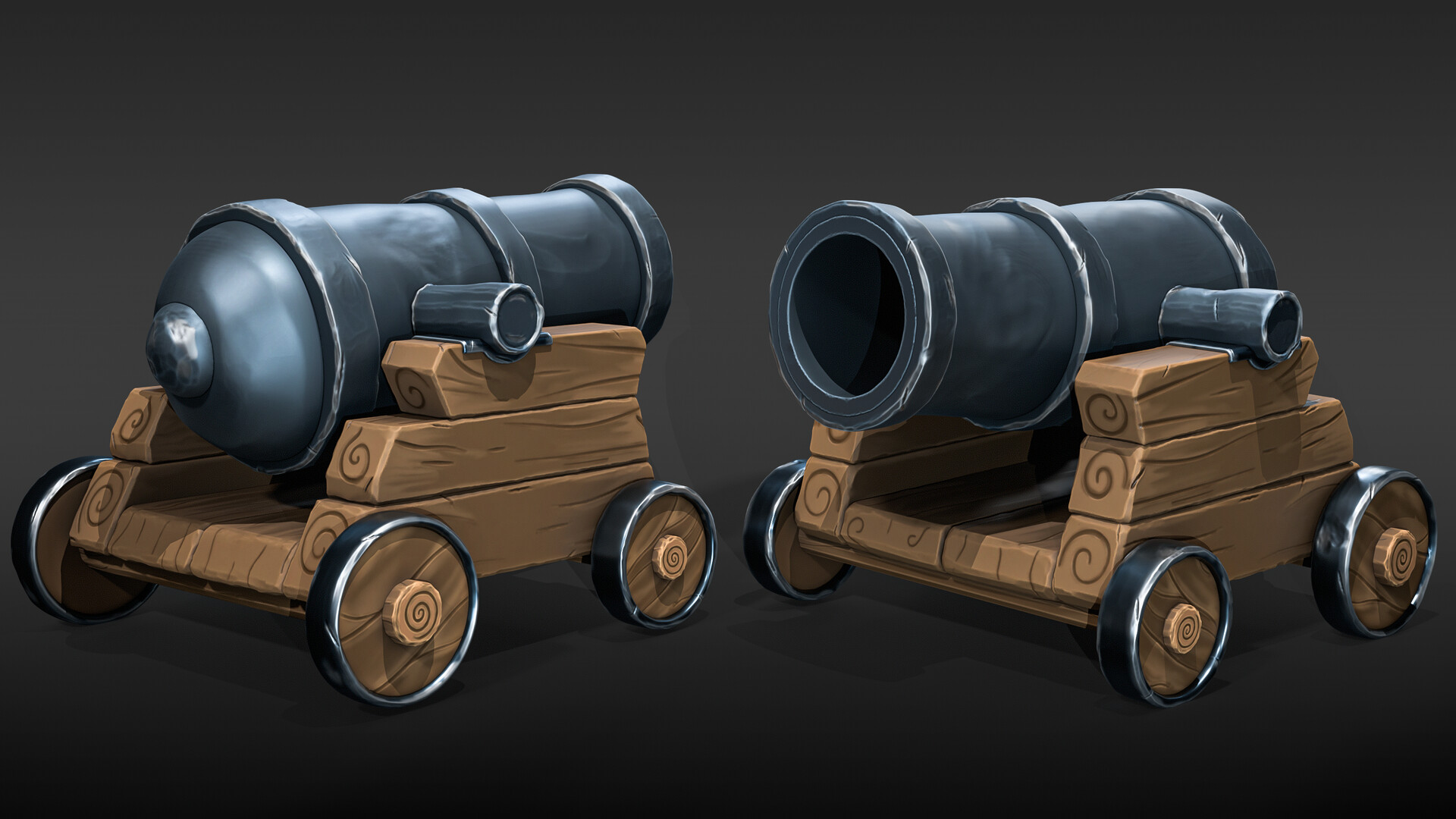 ArtStation - STYLIZED CANNON