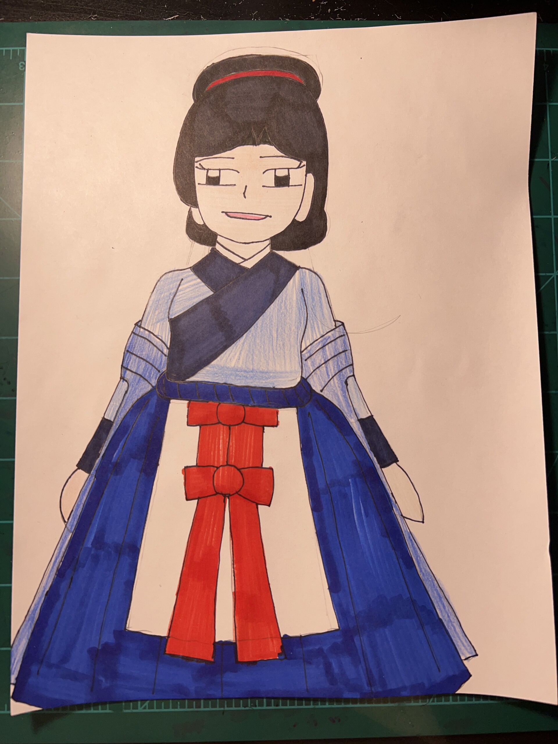 ArtStation - Korean Court Lady from the Goryeo Dynasty