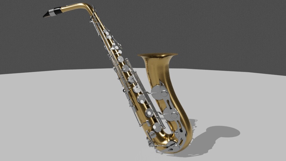 ArtStation - Saxophone Model