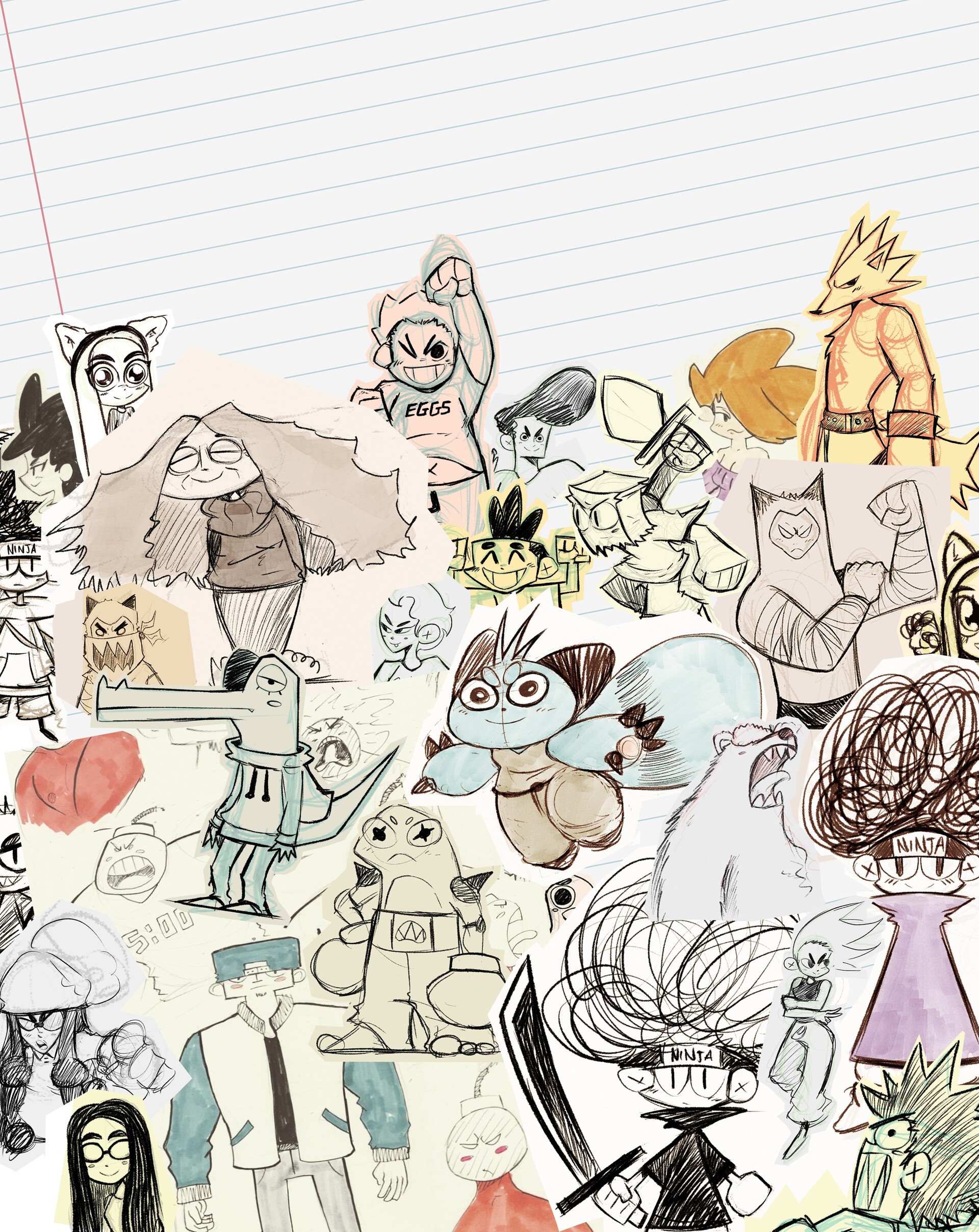 ArtStation - Character Collage