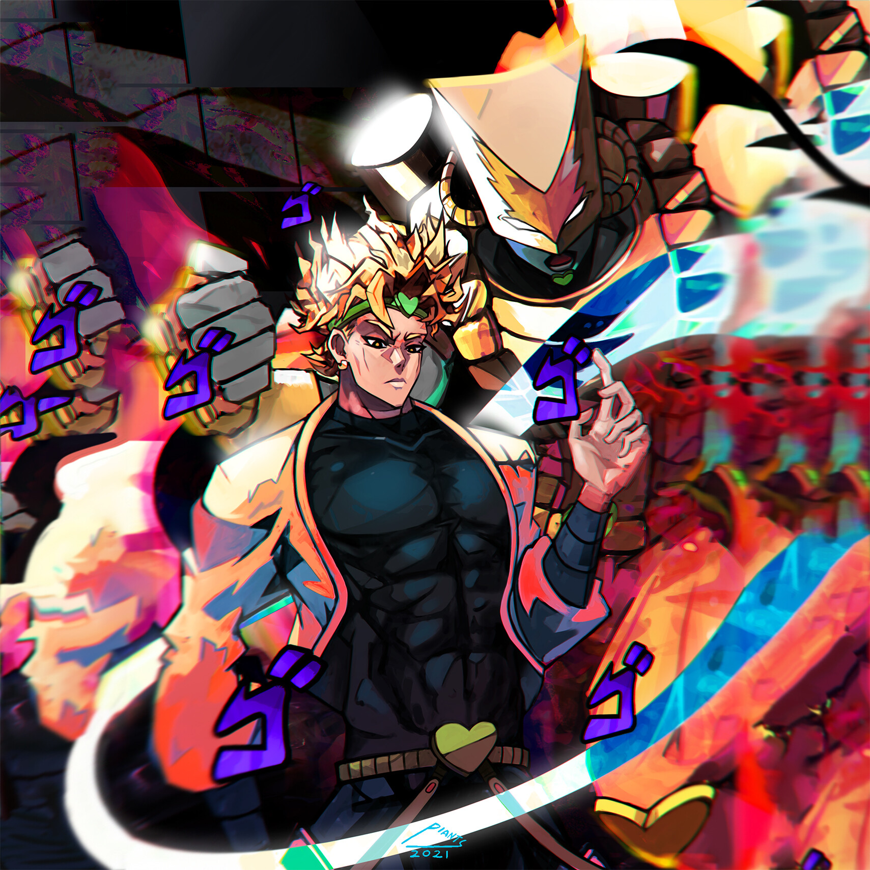 ArtStation - 024 - dio / jojo's bizarre adventure