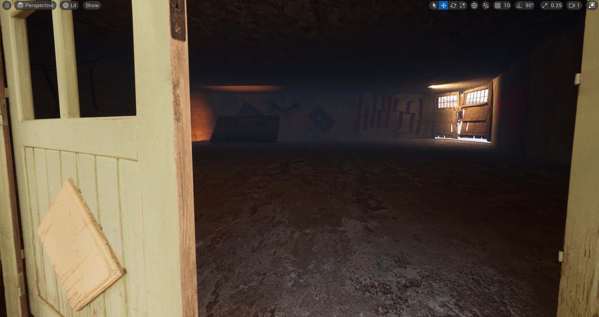 ArtStation - SCARY HOUSE UE5