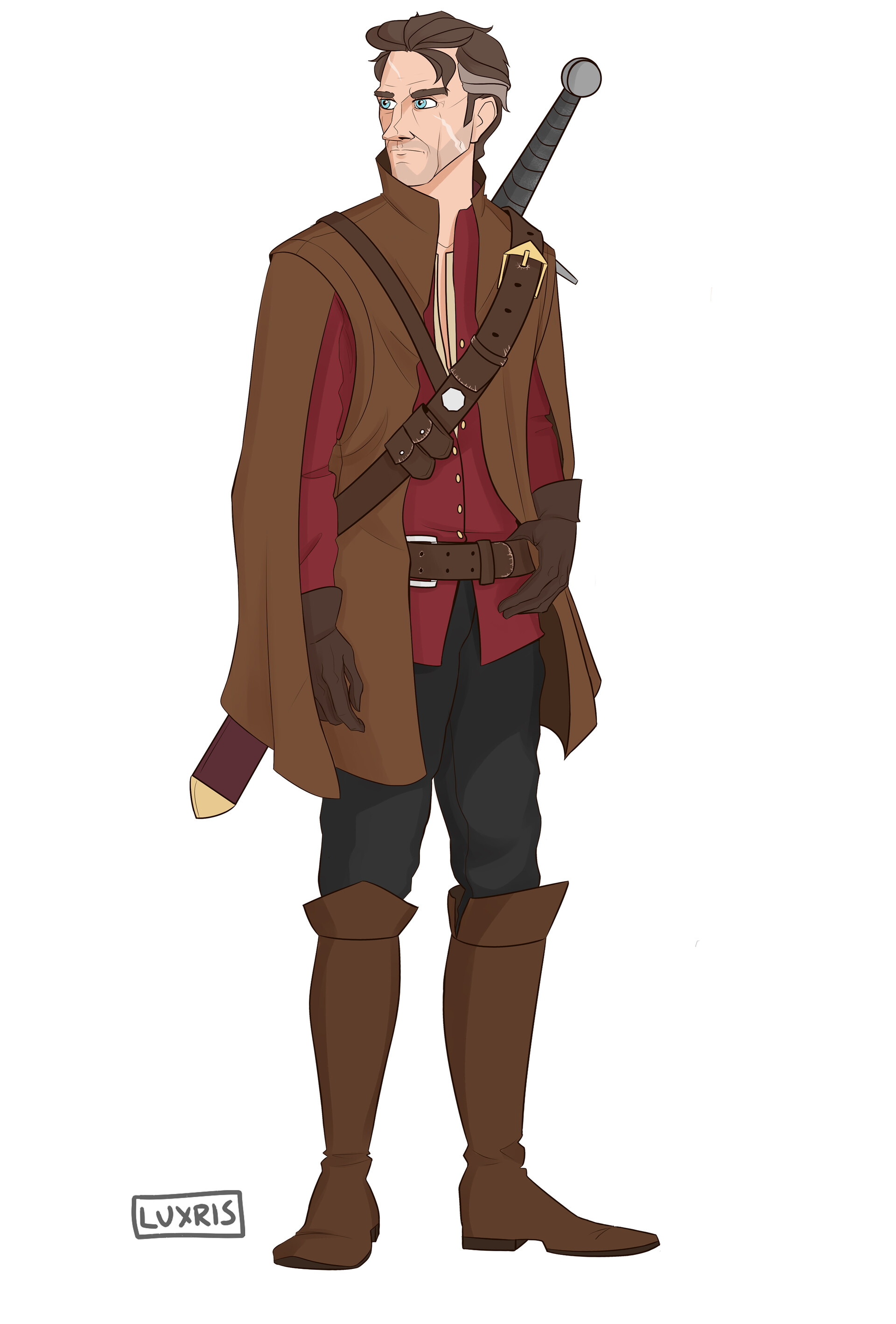 ArtStation - Original Fantasy Character Design - "Torion"