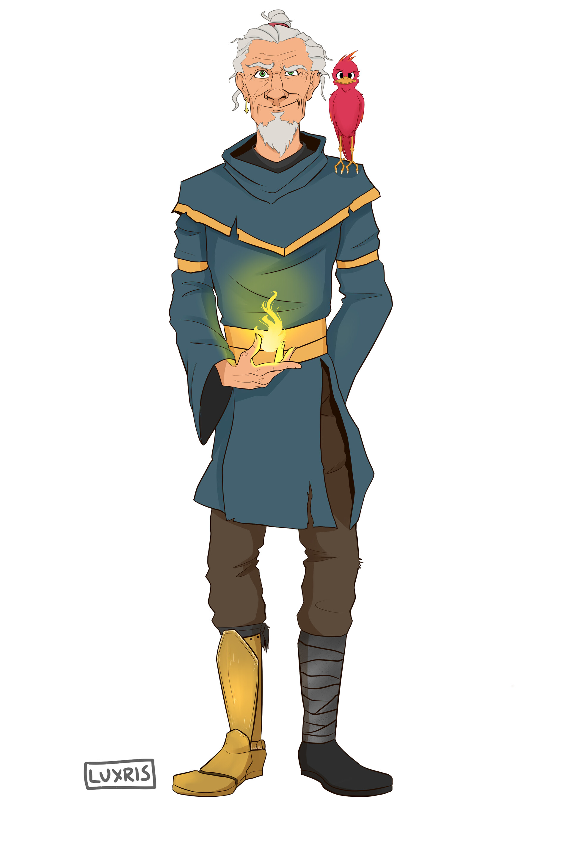 ArtStation - Original Fantasy Character Design - "Cecil"