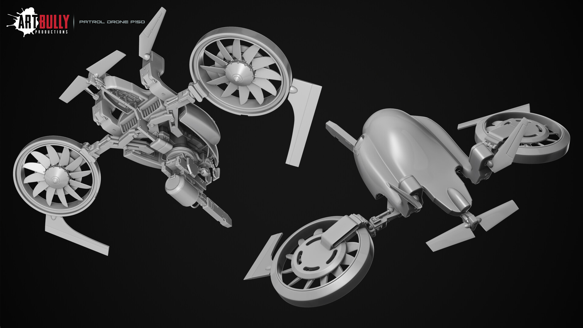 Art Bully Productions - Patrol Drone P150