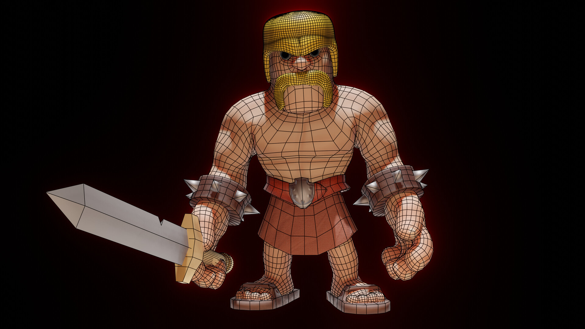 Barbarian Clash Of Clans Costume