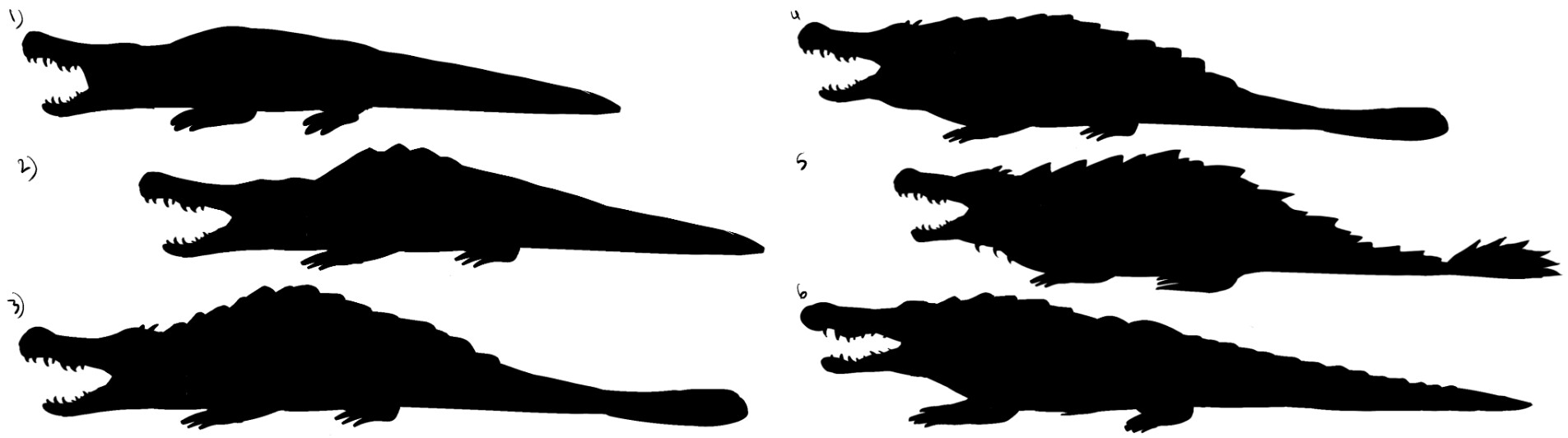 Laura Bibby - Overgrown Crocodile - Monster Creature Concept