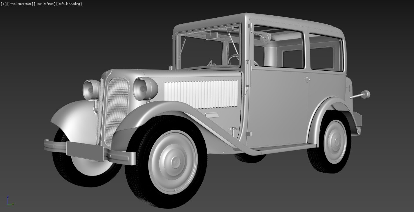 ArtStation - BMW_303_SEDAN