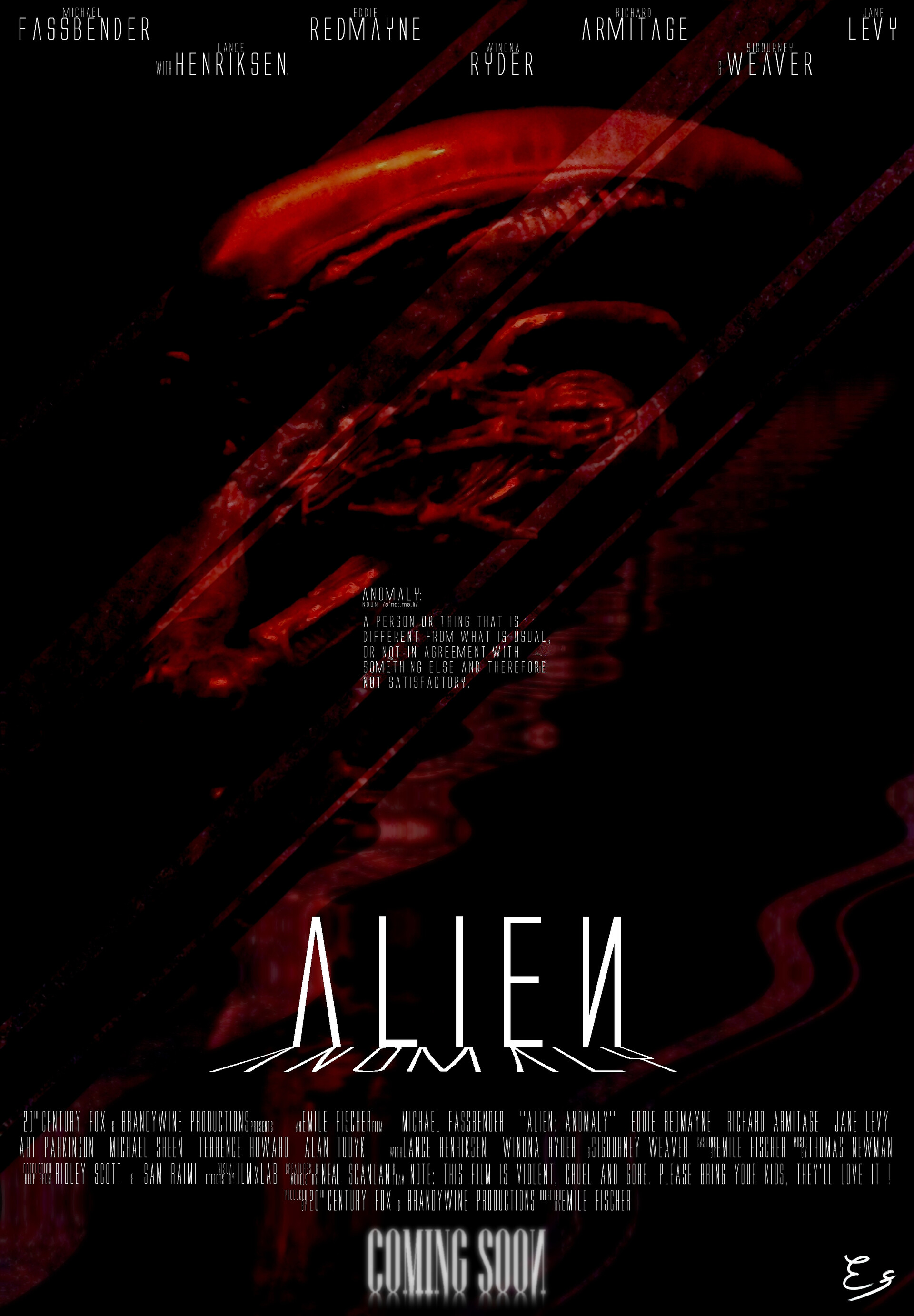 ArtStation - Alien: Anomaly Movie Poster - 2017