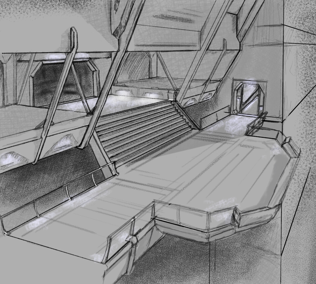 ArtStation - Bridge concept