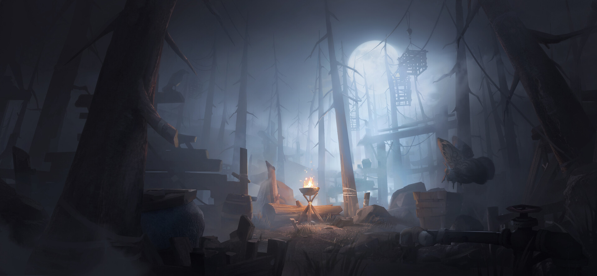 ArtStation - Identity V - Forest of No Return